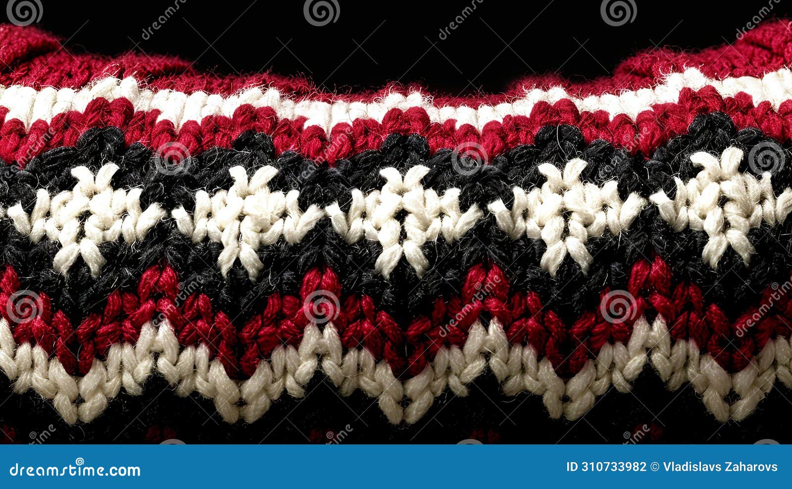 An Ethnic Pattern in the Style of the Indians of the Siu Tribe, with ...