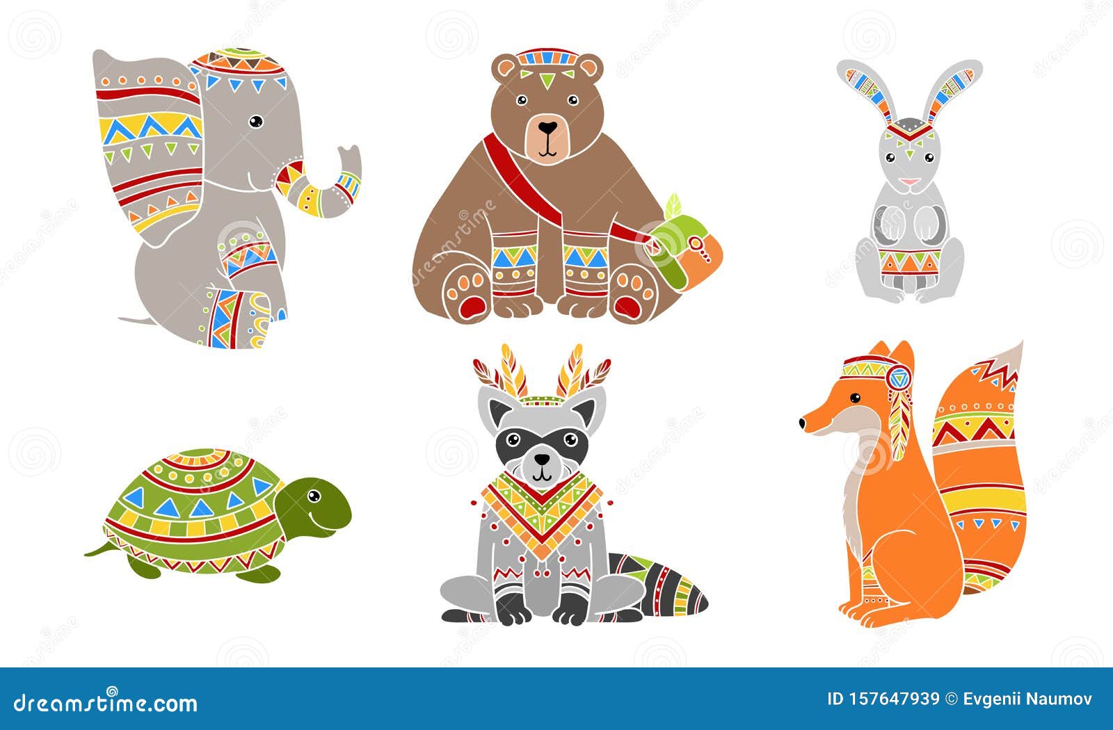 The Rabbit And The Turtle Modern Story Vector Cartoon Illustration ...