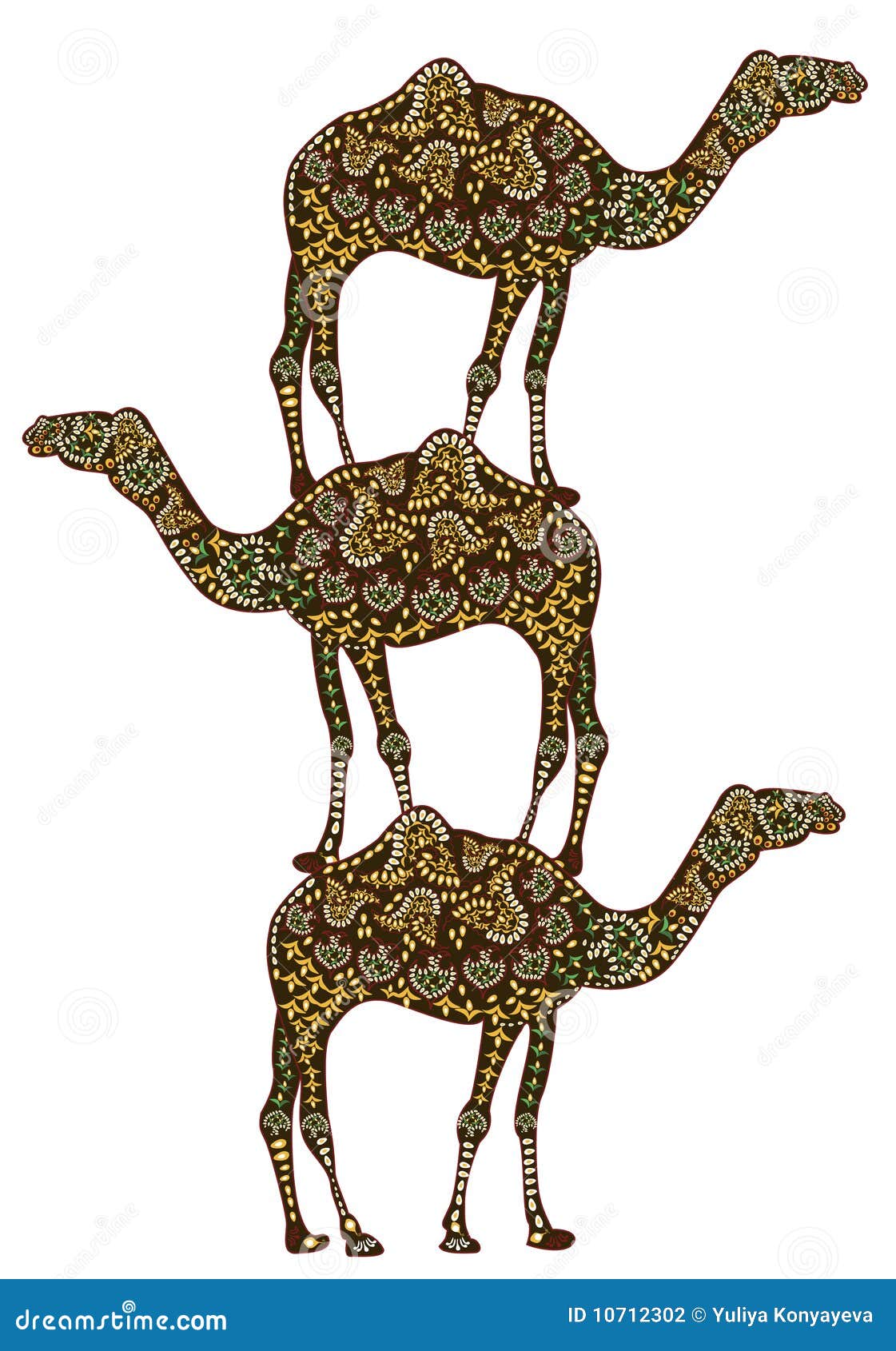 Camel Ethnic Patterns Stock Illustrations – 21 Camel Ethnic Patterns ...