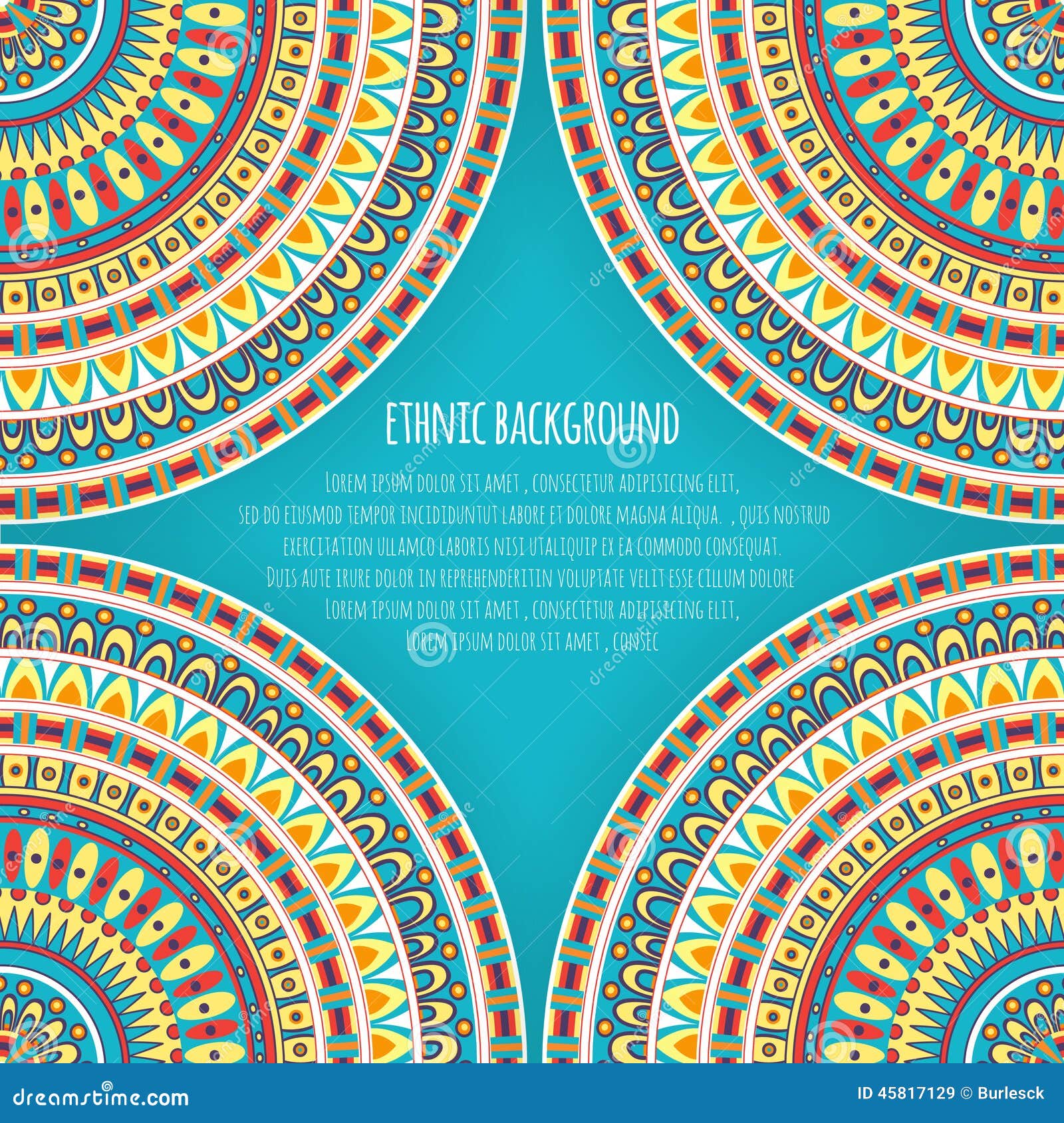 Ethnic Patterns for Background Design Stock Vector - Illustration of ...