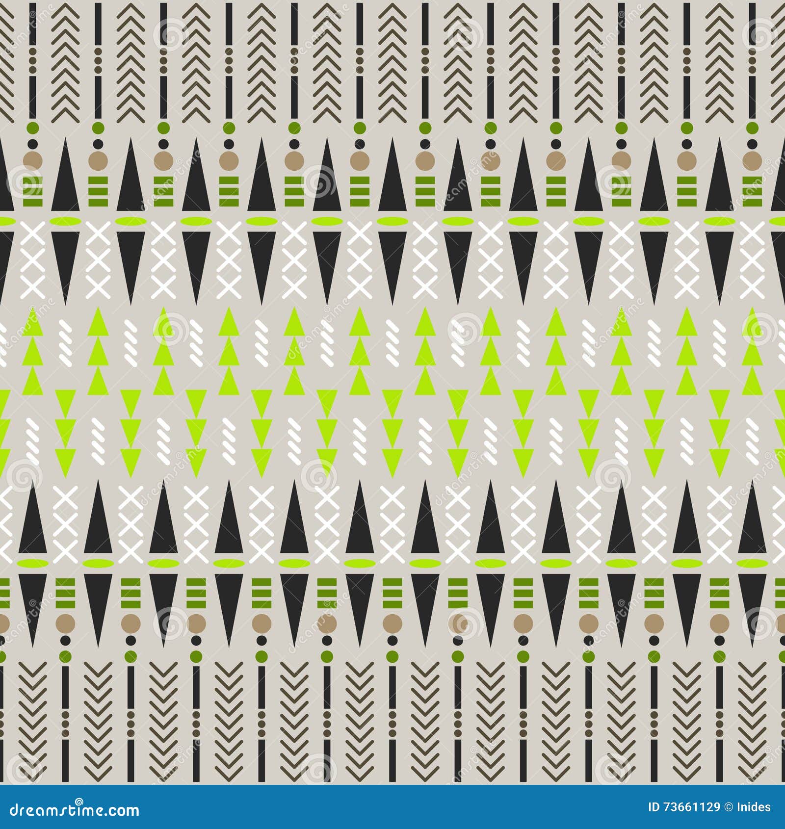 Ethnic Seamless Pattern. Aztec Fabric Design. Stock Vector ...