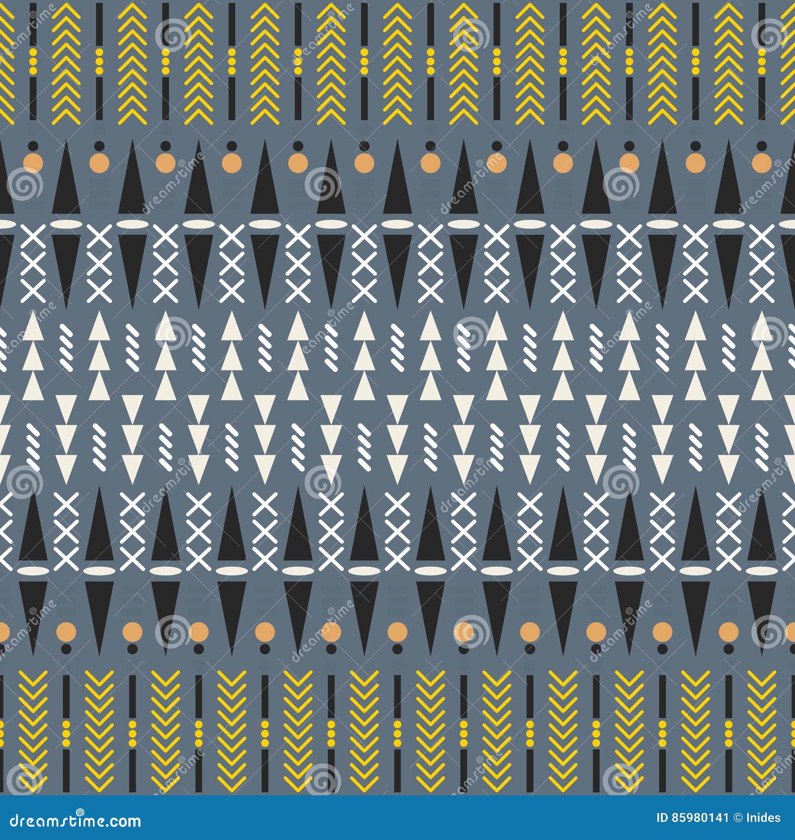 Ethnic Seamless Pattern. Aztec Fabric Design. Stock Vector ...