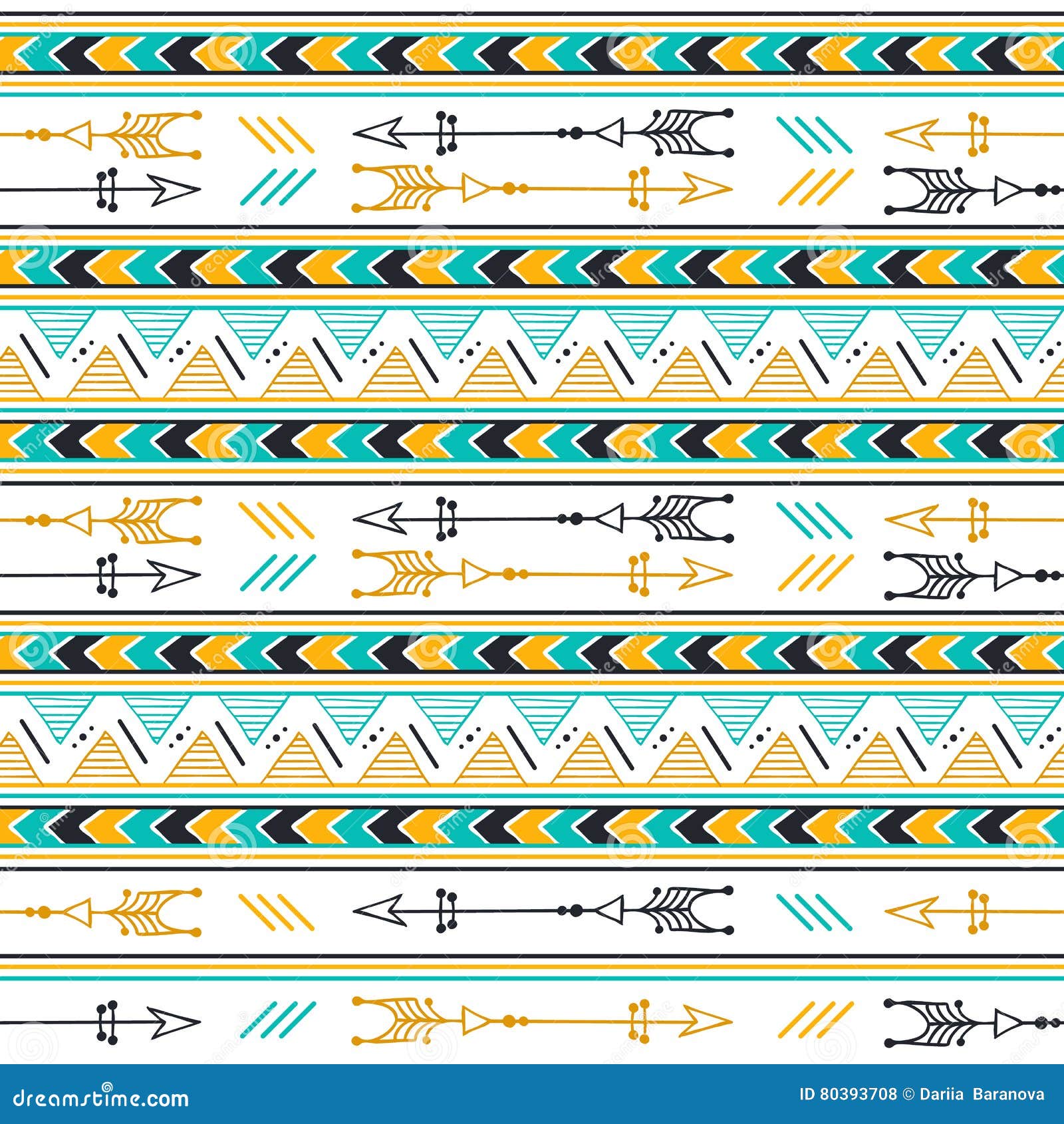 Ethnic seamless pattern stock vector. Illustration of backdrop - 80393708