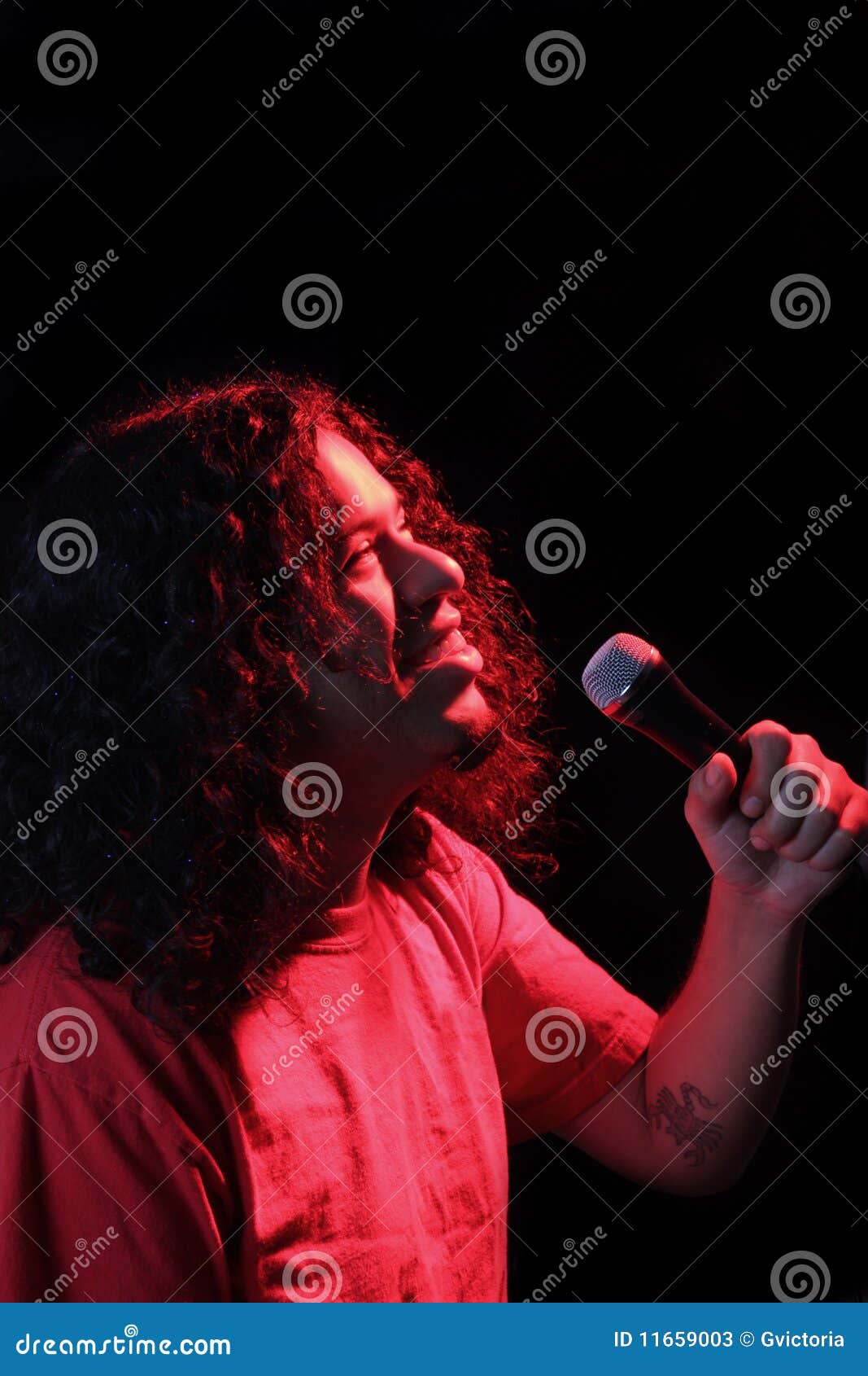 Ethnic singer stock image. Image of cool, spotlights - 11659003
