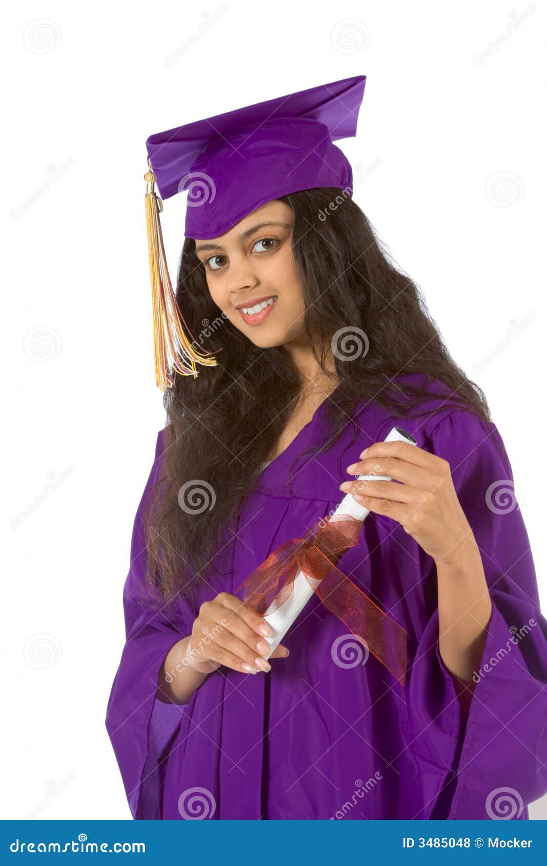 Ethnic student graduation stock photo. Image of ethnicity - 3485048