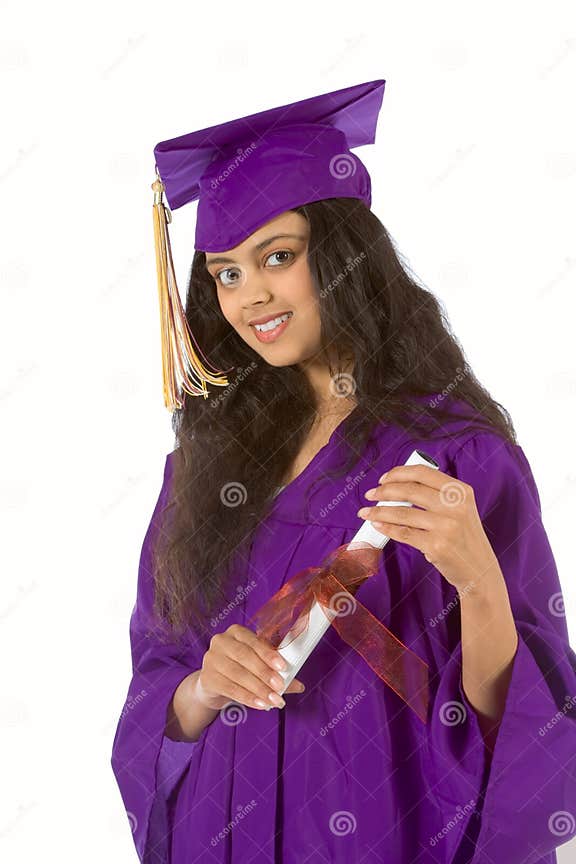 Ethnic student graduation stock photo. Image of ethnicity - 3485048