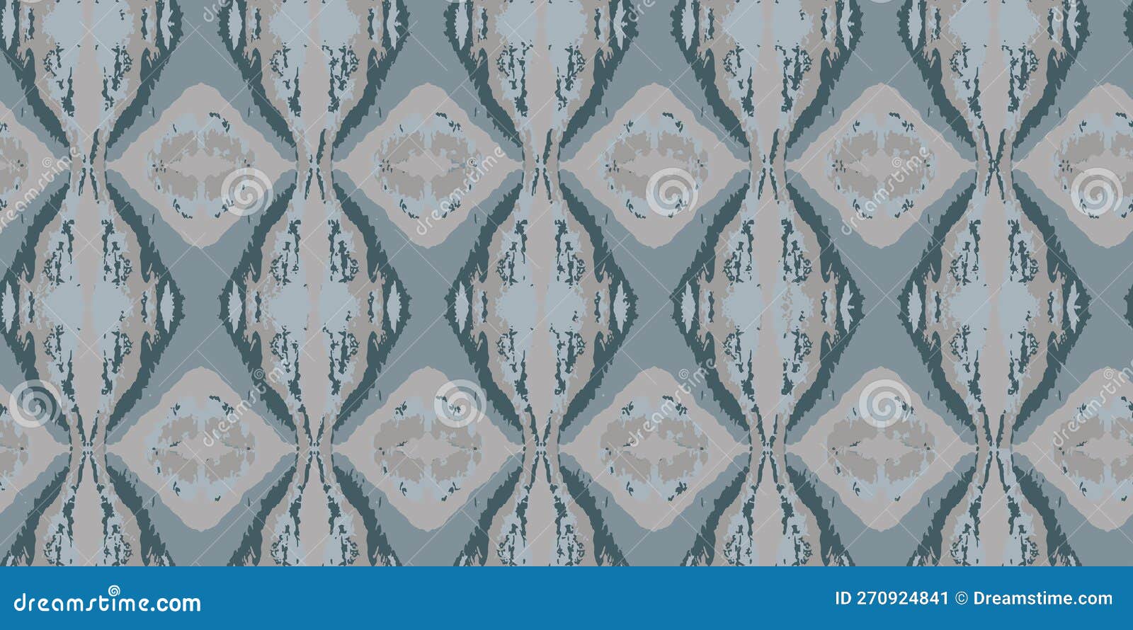 Ethnic Style Carpet Texture. Seamless Textile Ornament. Gray Seamless ...