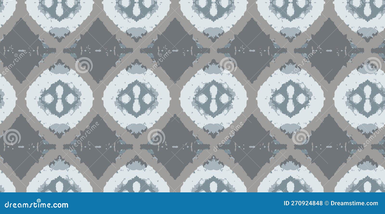 Ethnic Style Carpet Texture. Seamless Textile Ornament. Gray Seamless ...