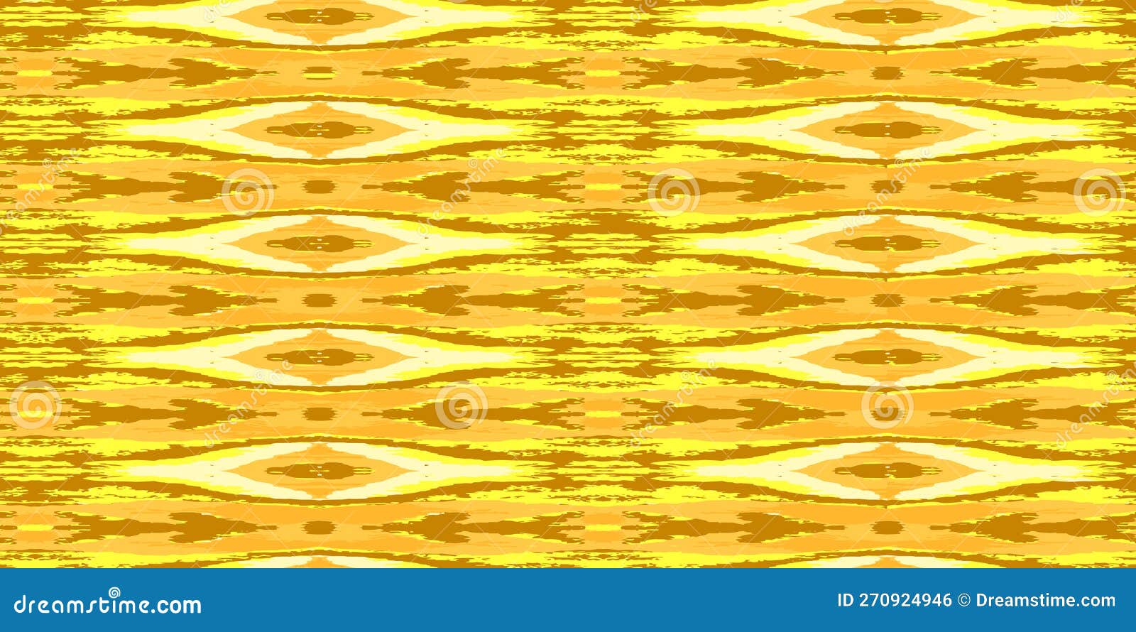 Ethnic Style Carpet Texture. Seamless Textile Ornament. Yellow Seamless ...