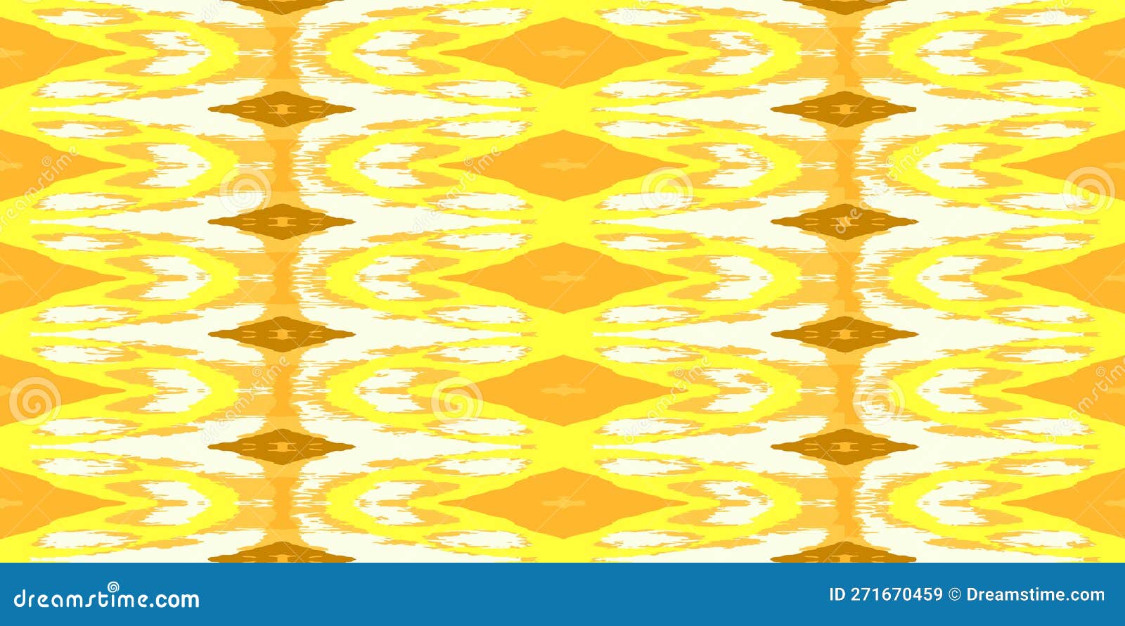 Ethnic Style Carpet Texture. Seamless Textile Ornament. Yellow Seamless ...