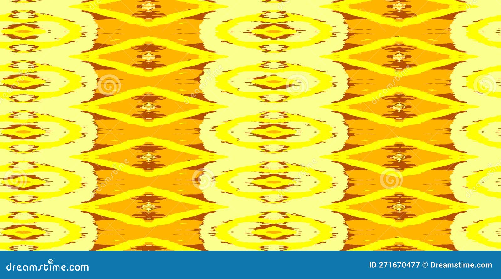 Ethnic Style Carpet Texture. Seamless Textile Ornament. Yellow Seamless ...