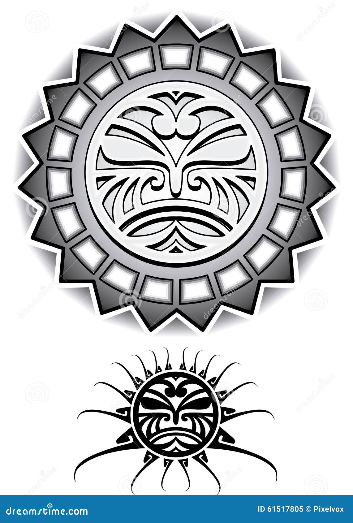 Tribal Sun Designs