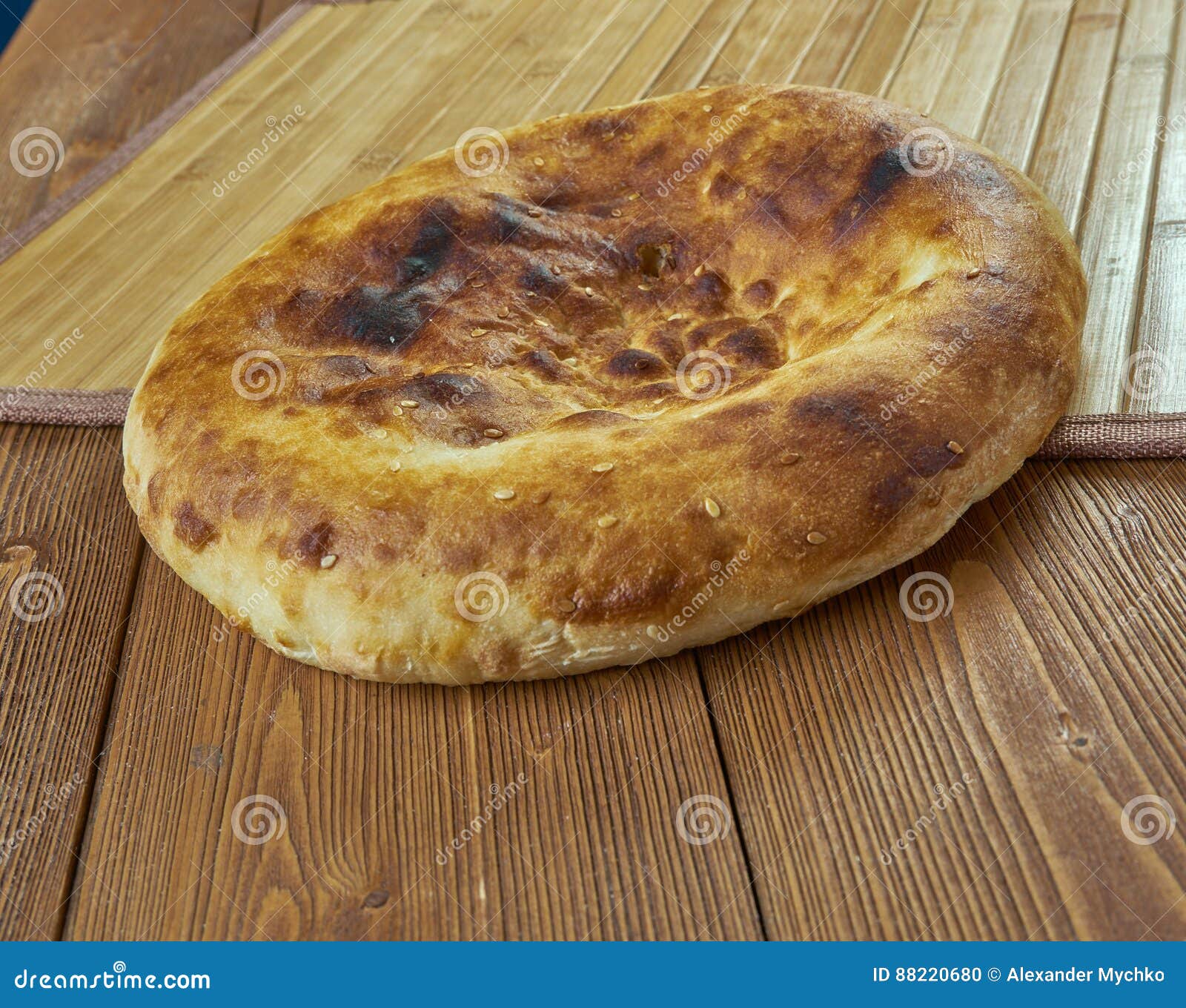 Ethnic tajik bread stock photo. Image of cooking, dinner - 88220680
