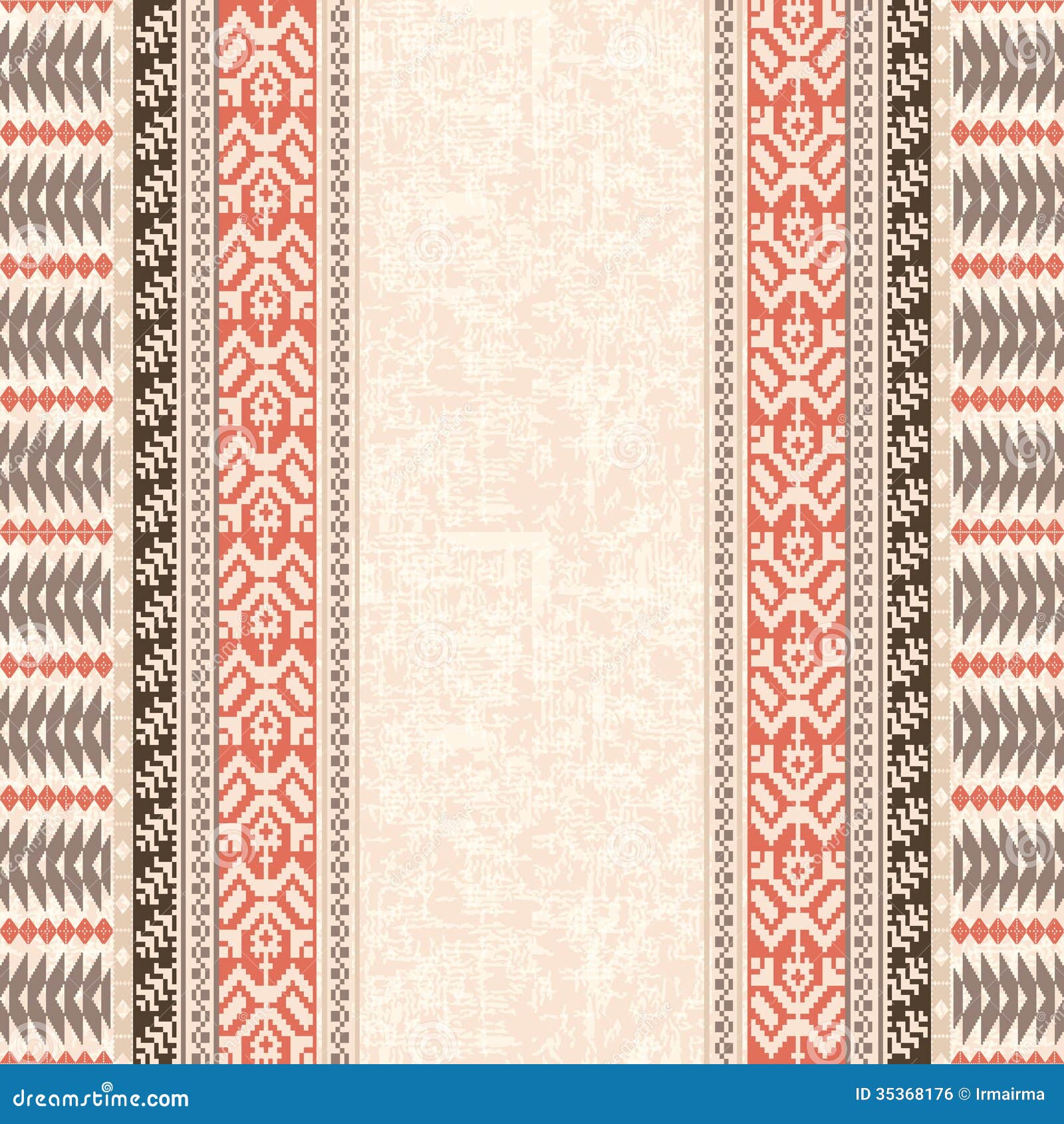 Ethnic Textile Striped Pattern Stock Vector - Illustration of graphic ...
