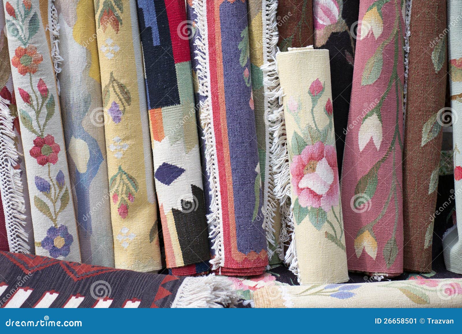 Ethnic Traditional Carpets Texture Stock Image - Image of ornament ...