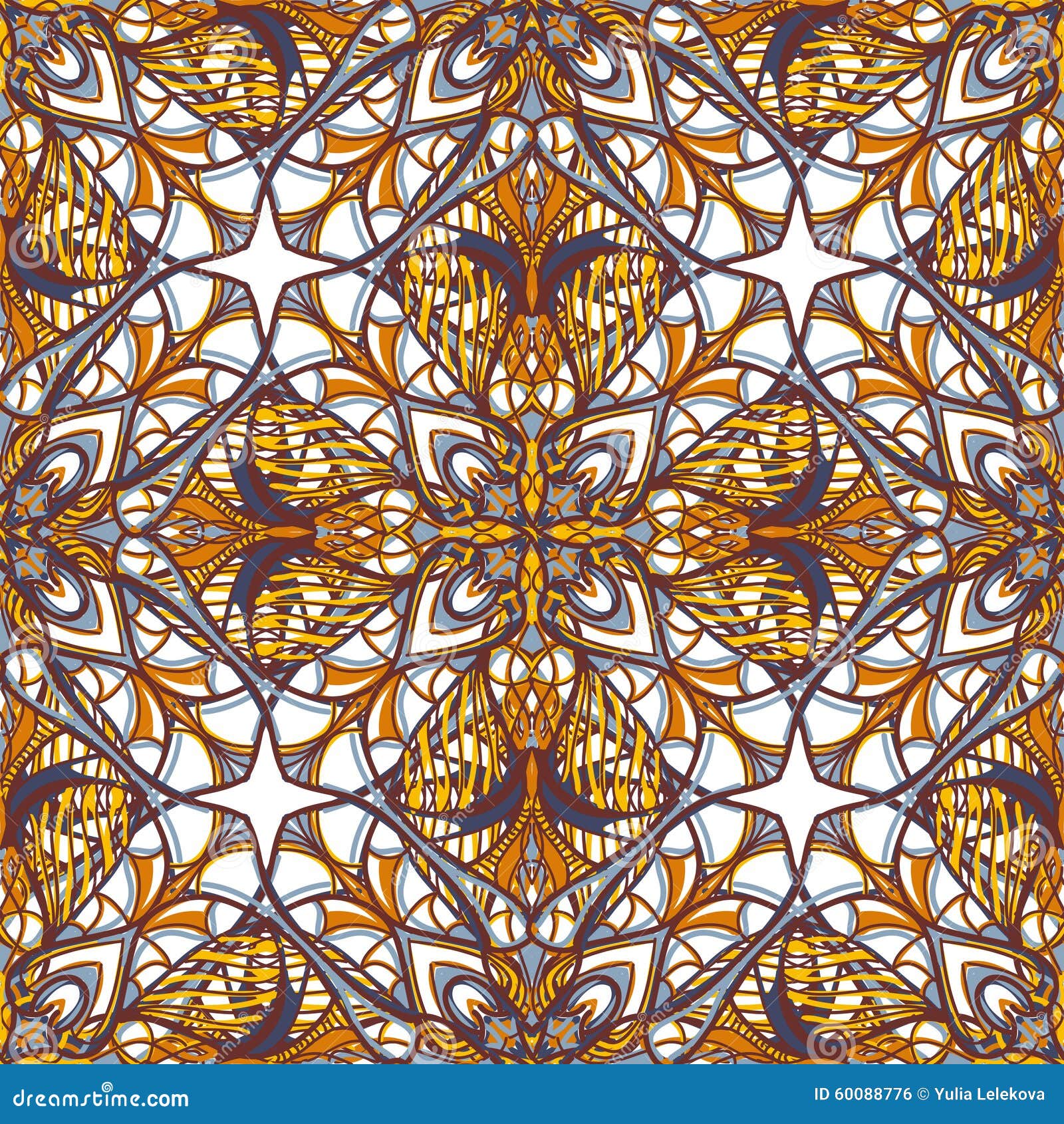 Ethnic Tribal Bohemian Textile Decorative Pattern Stock Vector ...