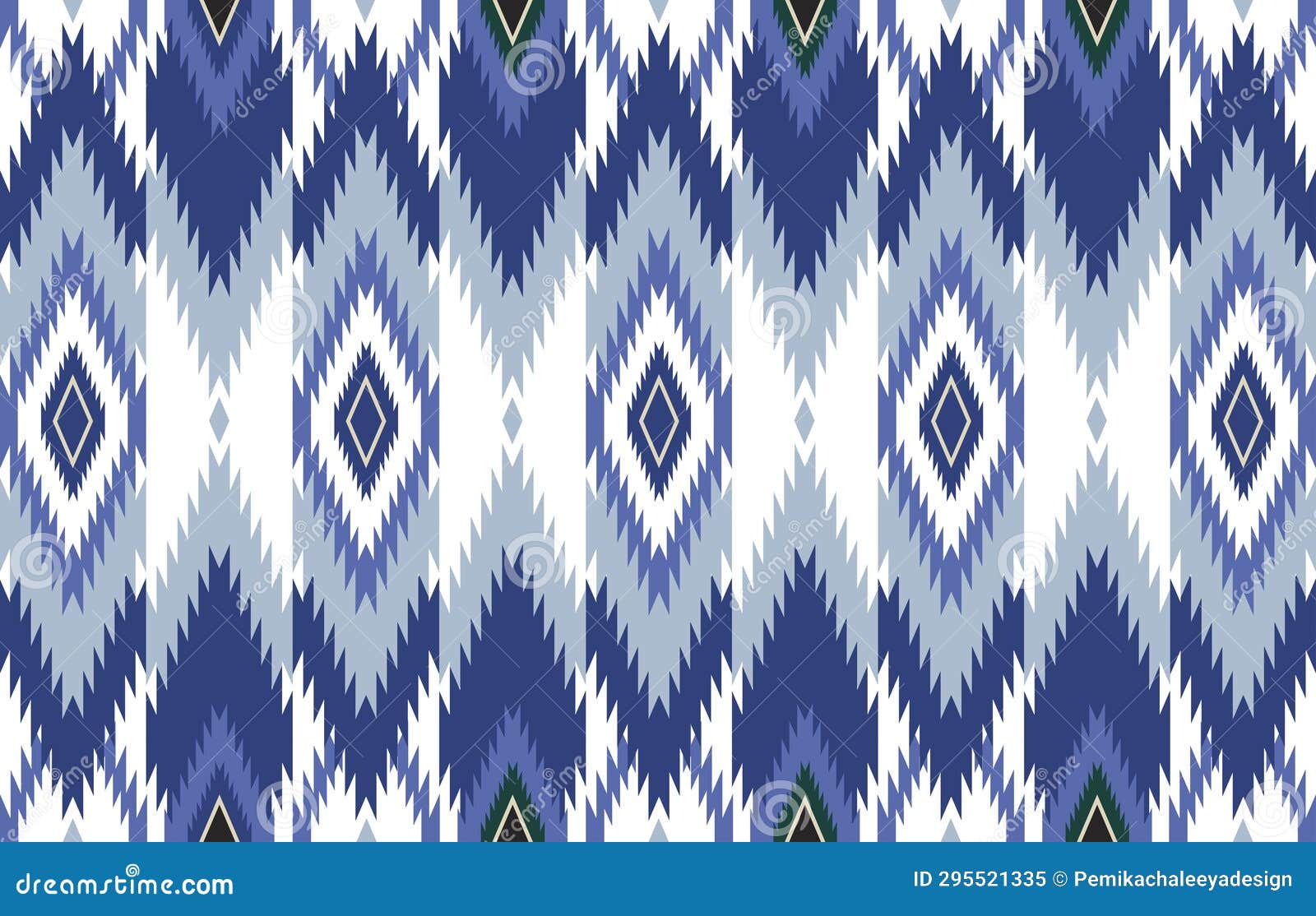 Ethnic Tribal Traditional Aztec Colorful Chevron Pattern Stock Vector ...