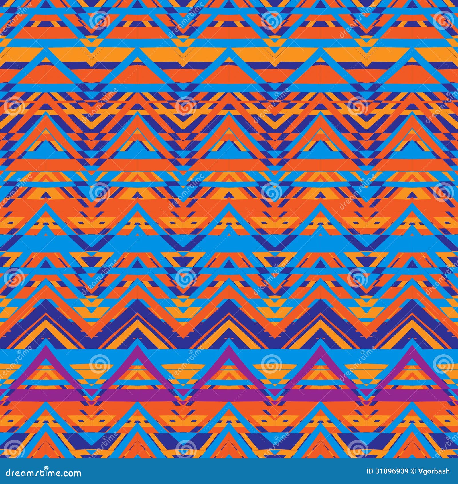 Simple Aztec Print Background