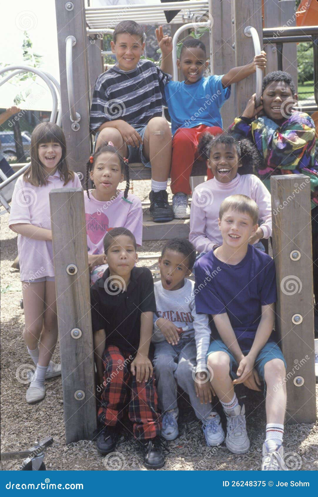 Ethnically Diverse Group of Children Editorial Image - Image of ...