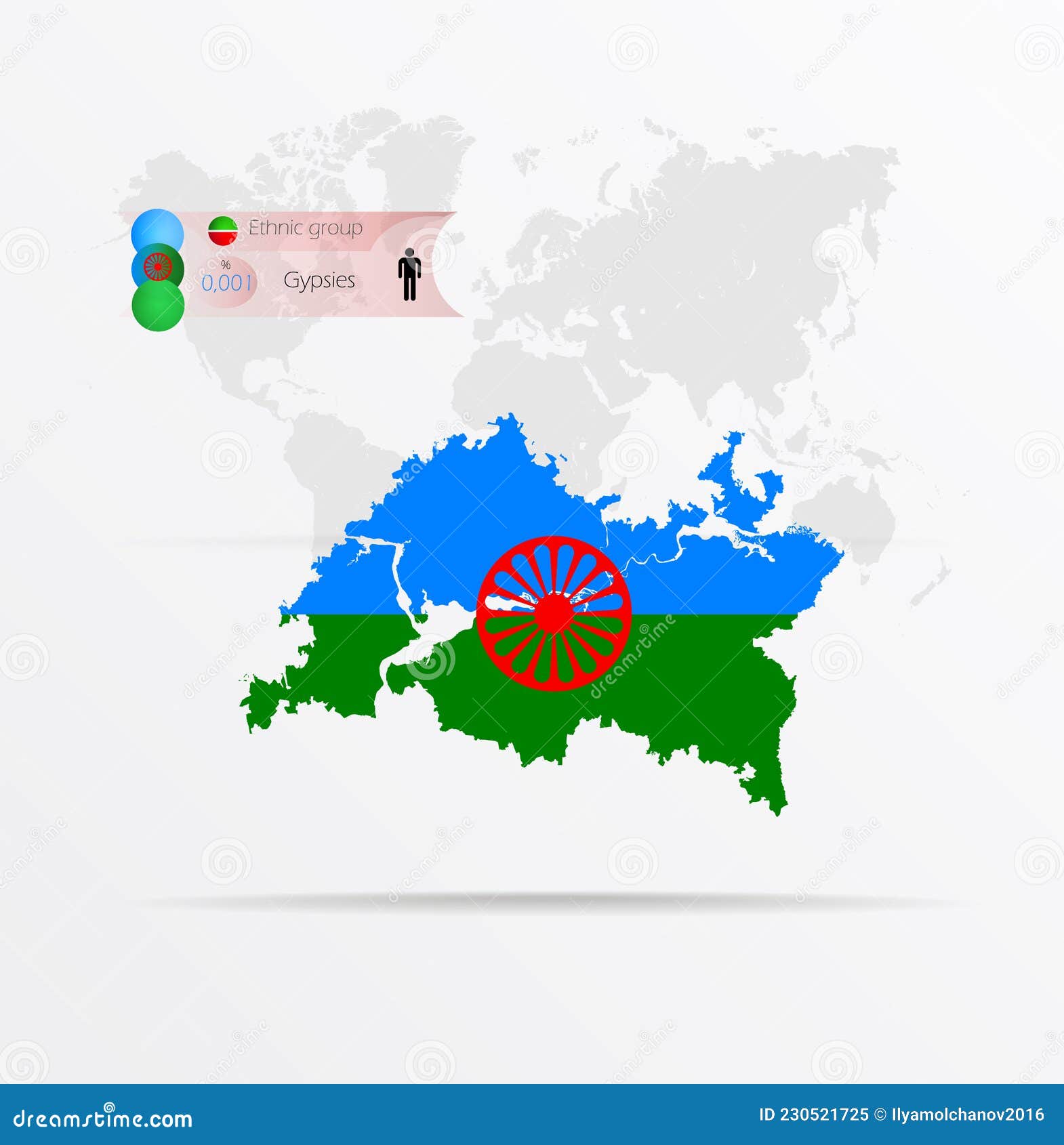 The Ethnicities in Tatarstan, Ethnic Group Gypsies Ethnic Groups. Map ...