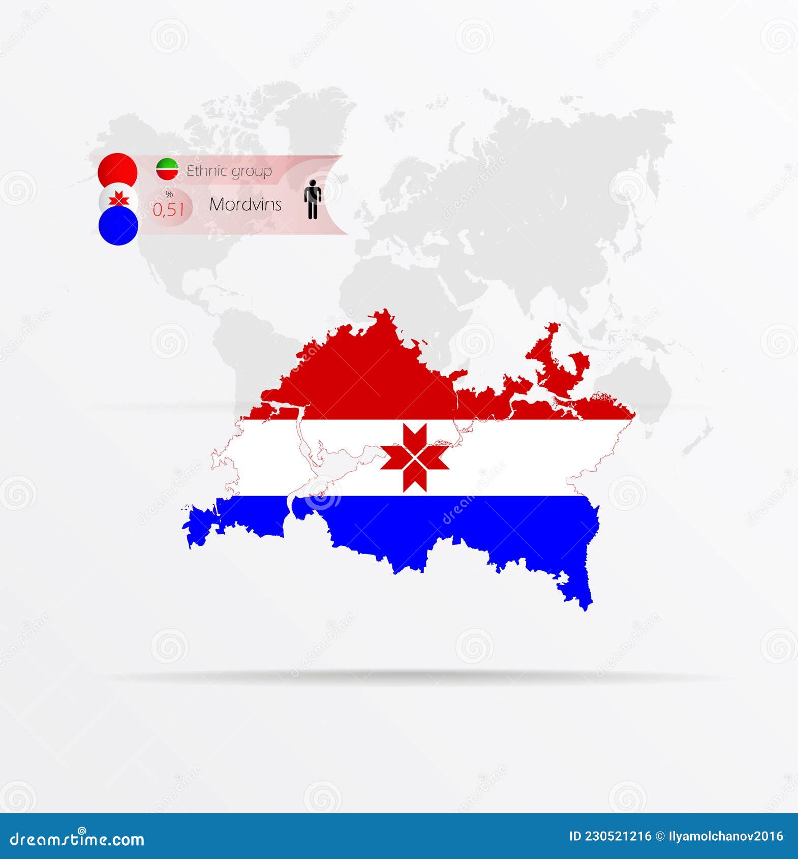 The Ethnicities in Tatarstan, Ethnic Group Mordvins Ethnic Groups. Map ...