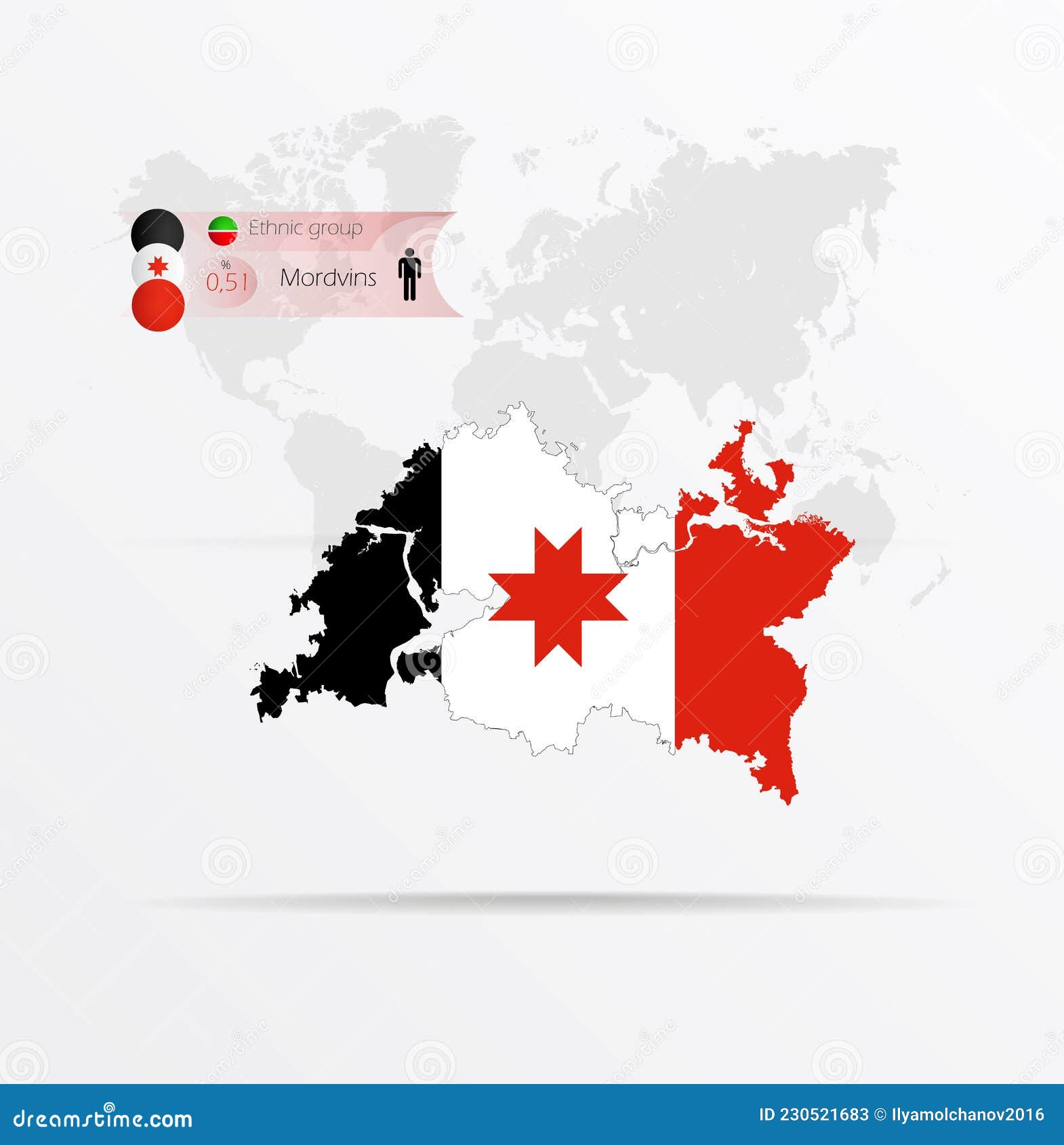 The Ethnicities in Tatarstan, Ethnic Group Mordvins Ethnic Groups. Map ...