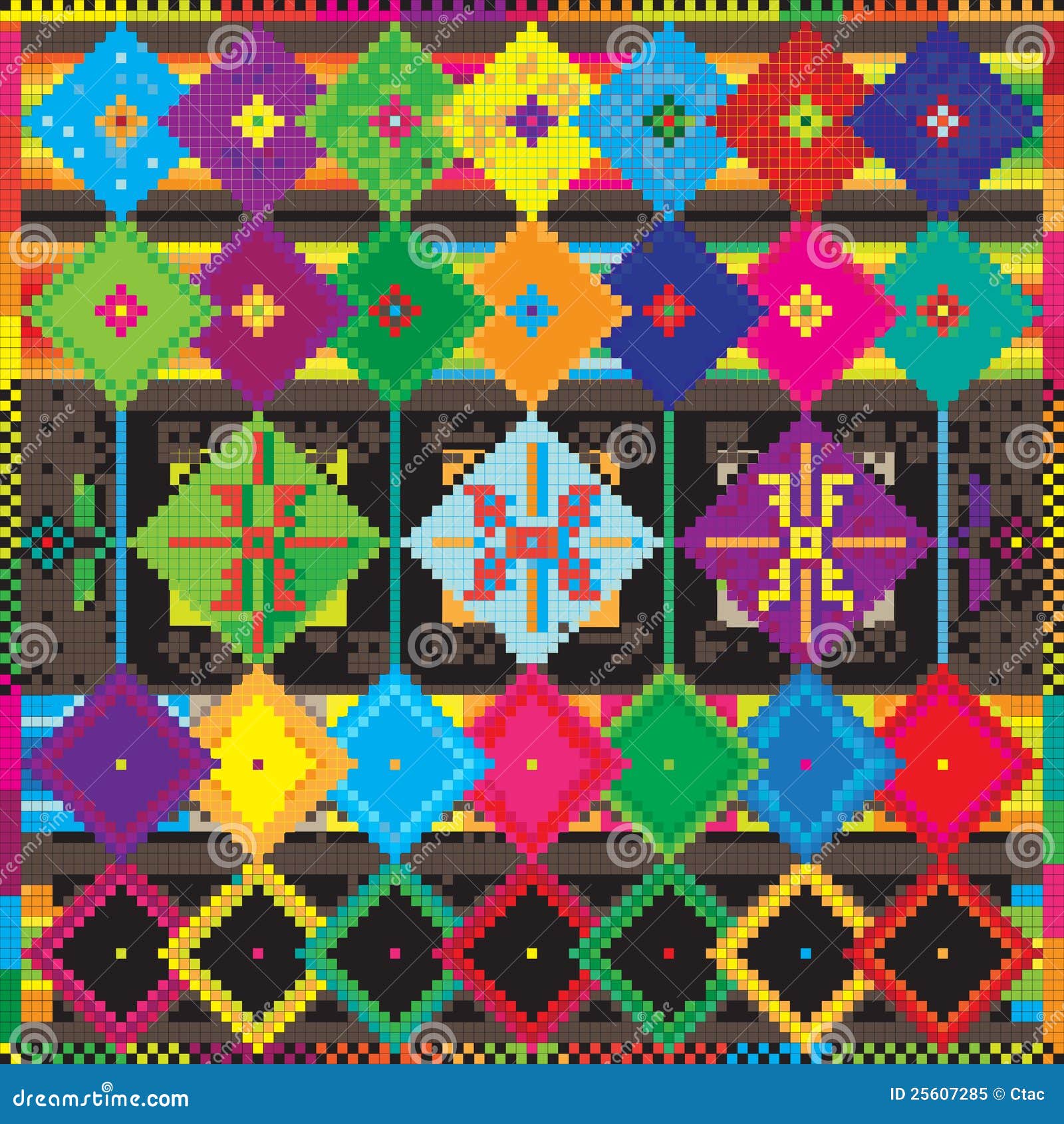 Motif Balkanic Stock Illustrations – 4 Motif Balkanic Stock ...