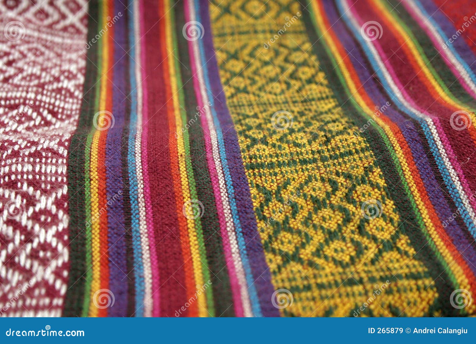 Ethno fabric 3 stock image. Image of ethno, colors, stripes - 265879