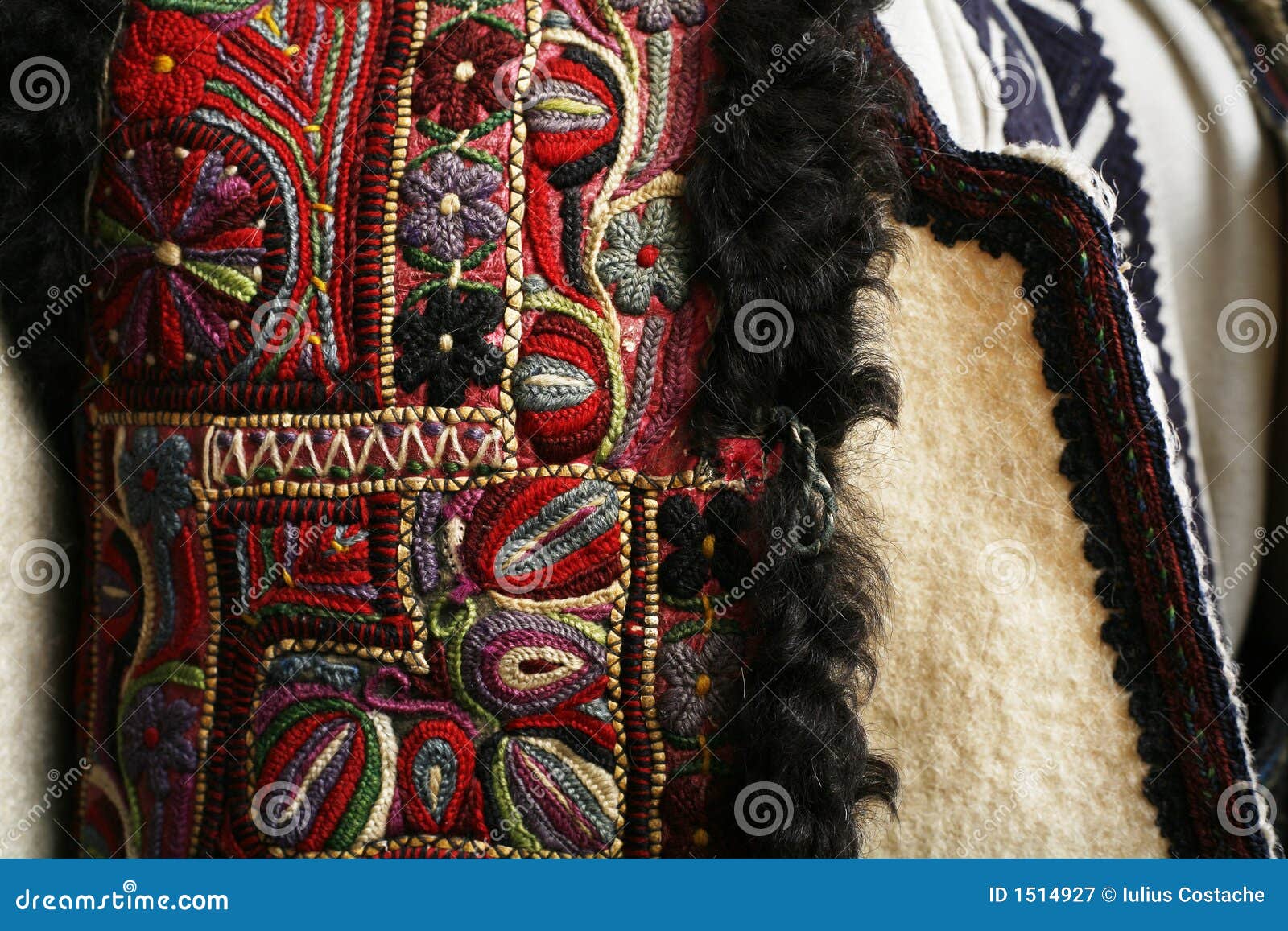 Ethno pattern fabric stock image. Image of model, bright - 1514927