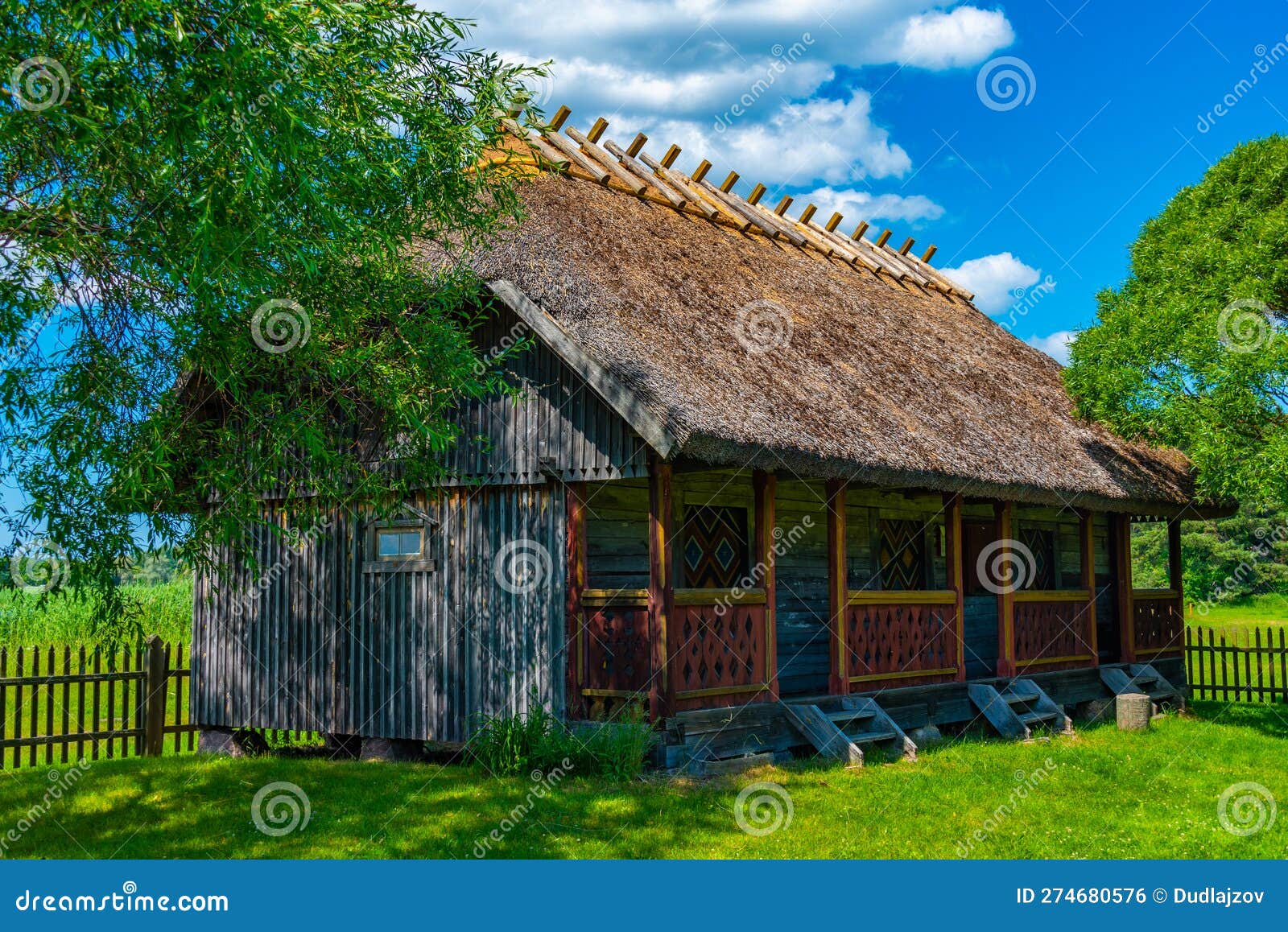 The Ethnographic Open-Air Museum of Latvia in Riga Stock Photo - Image ...
