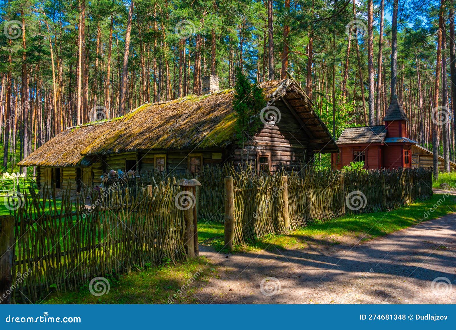 The Ethnographic Open-Air Museum of Latvia in Riga Stock Photo - Image ...