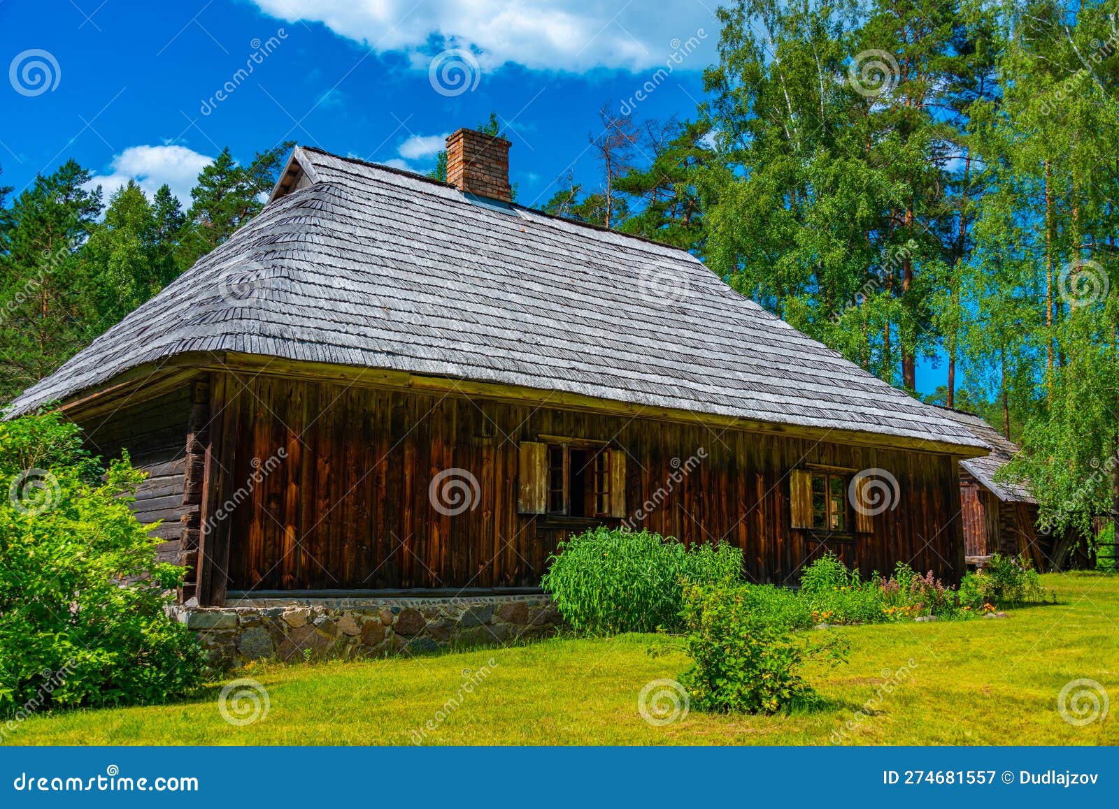 The Ethnographic Open-Air Museum of Latvia in Riga Stock Image - Image ...