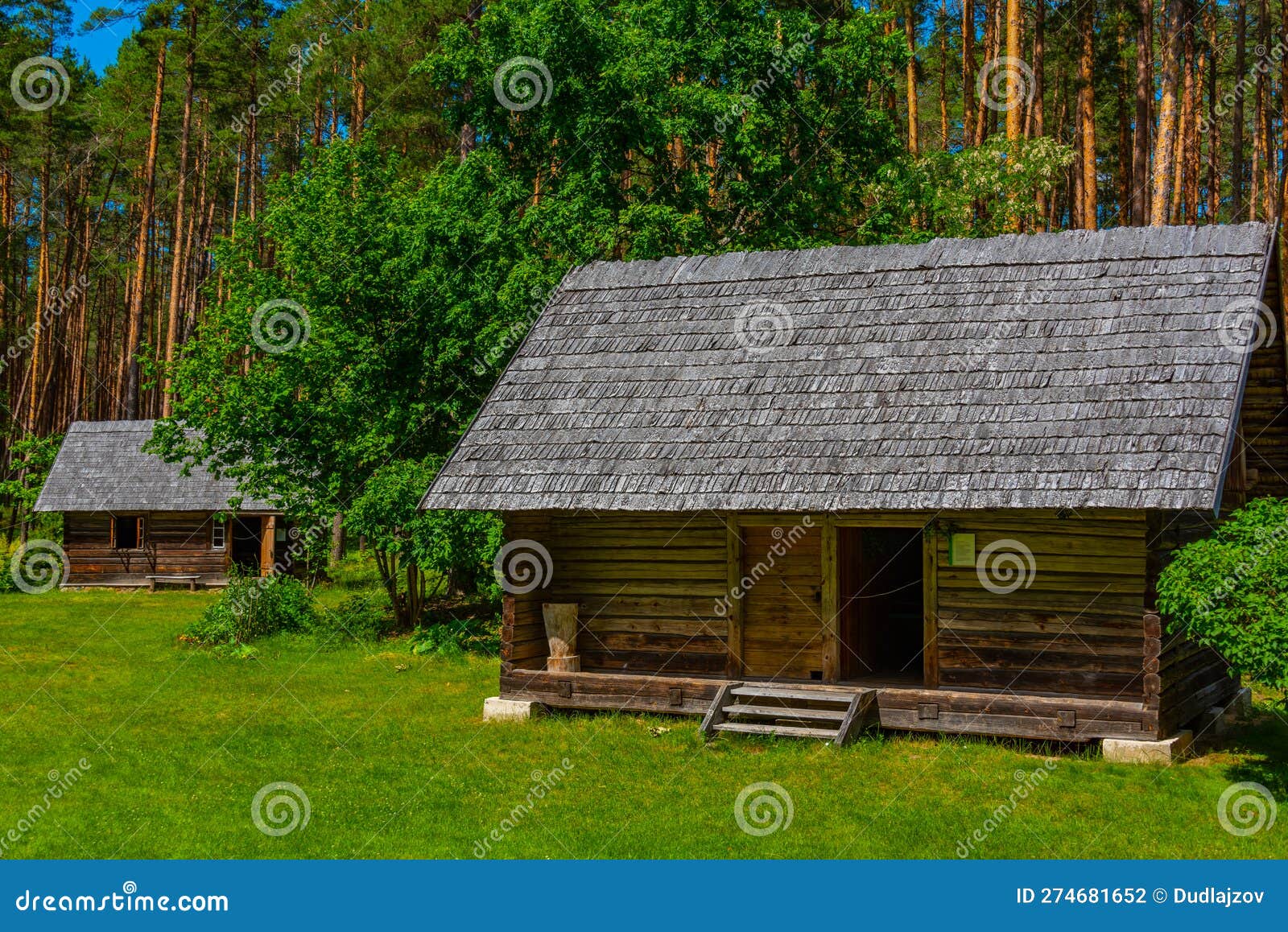 The Ethnographic Open-Air Museum of Latvia in Riga Stock Photo - Image ...