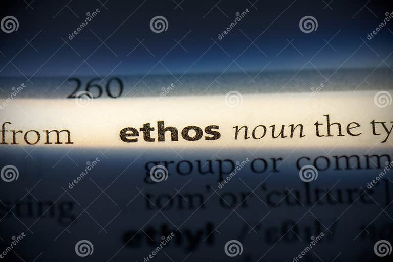 Ethos stock image. Image of highlight, learn, info, etymology - 161578549