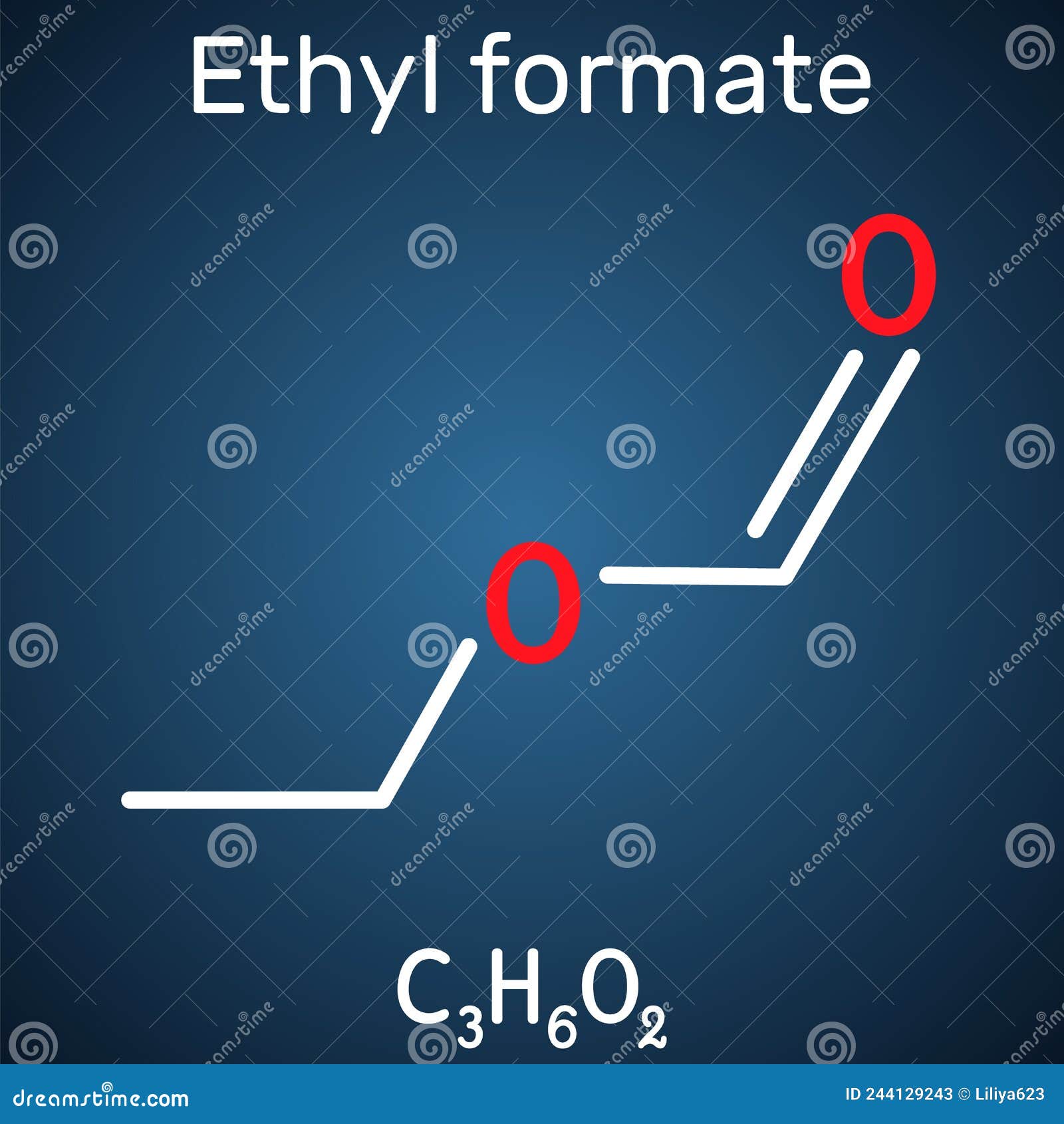 Ethyl Formate Structure