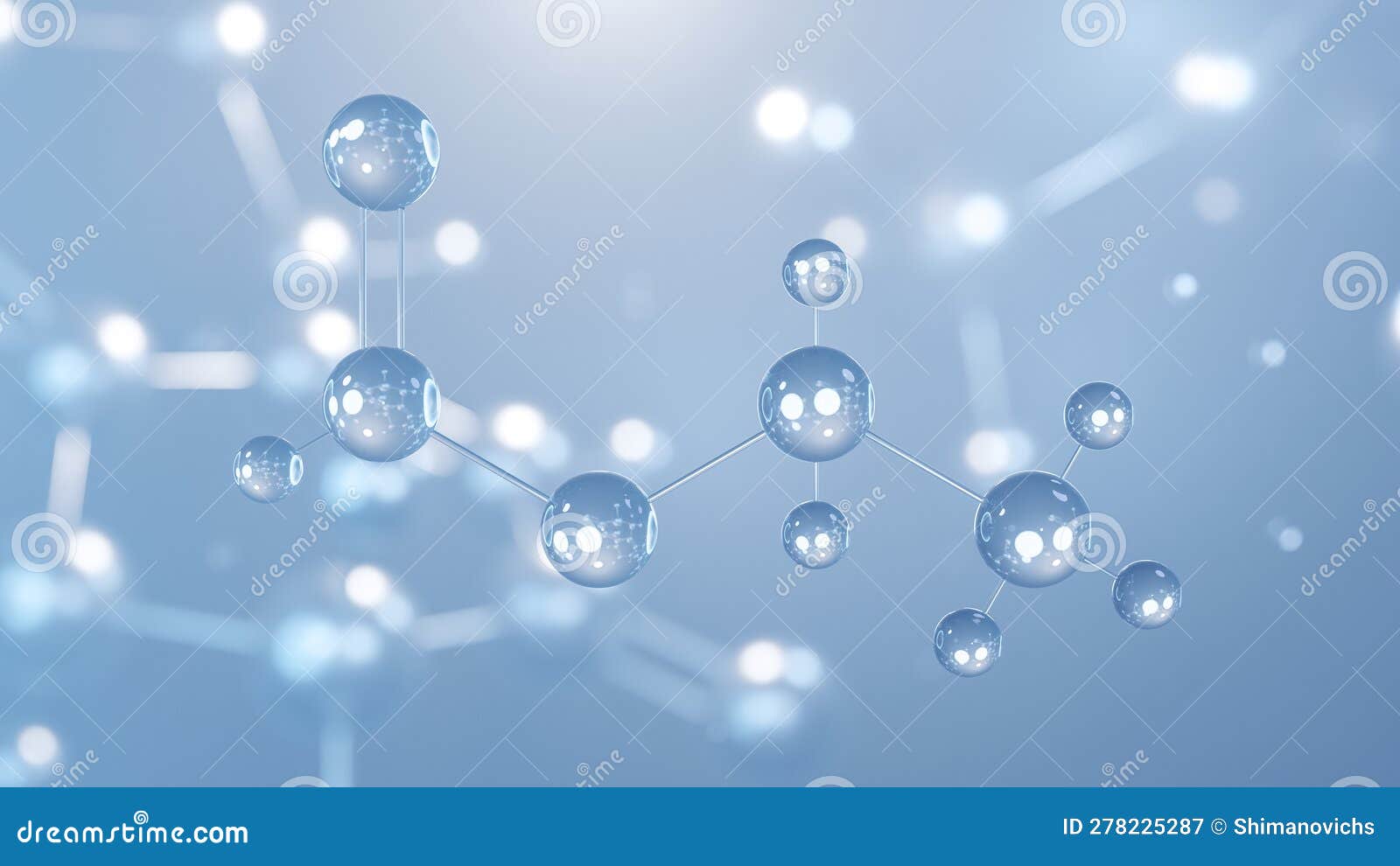Ethyl Formate Molecular Structure 3d, Flat Model, Ester, Structural ...
