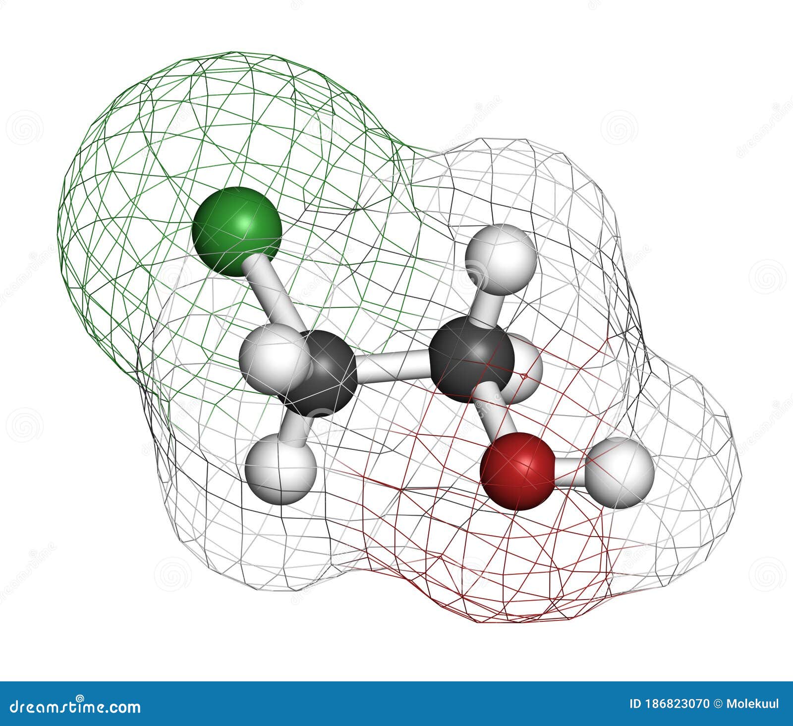 Ethylene Chlorohydrin Molecule. Side Product Formed during Ethylene ...