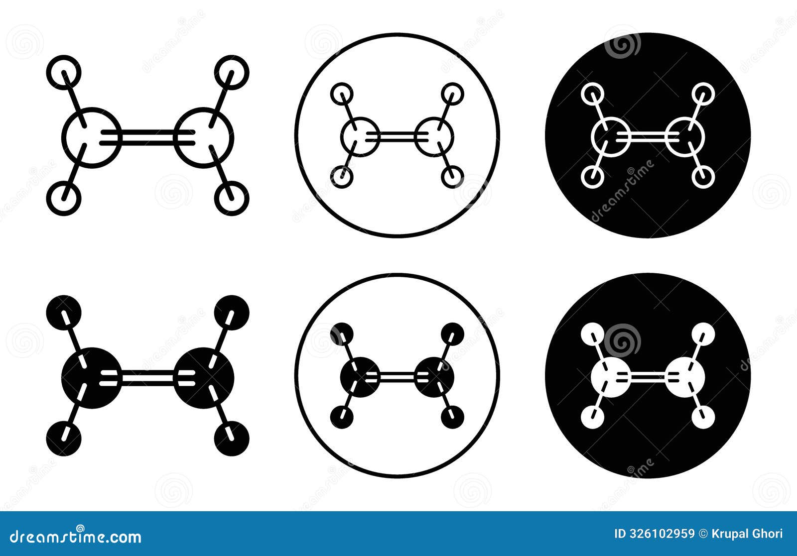 Ethylene Molecule Structure Vector Icon | CartoonDealer.com #168677131 Ethylene Molecule Structure Vector Icon | CartoonDealer.com #168677131