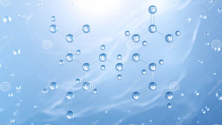 Ethylenediaminetetraacetic Acid Molecular Structure, 3d Model Molecule ...