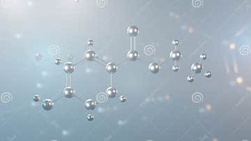 Ethylparaben Molecular Structure, 3d Model Molecule, Antifungal E214 ...