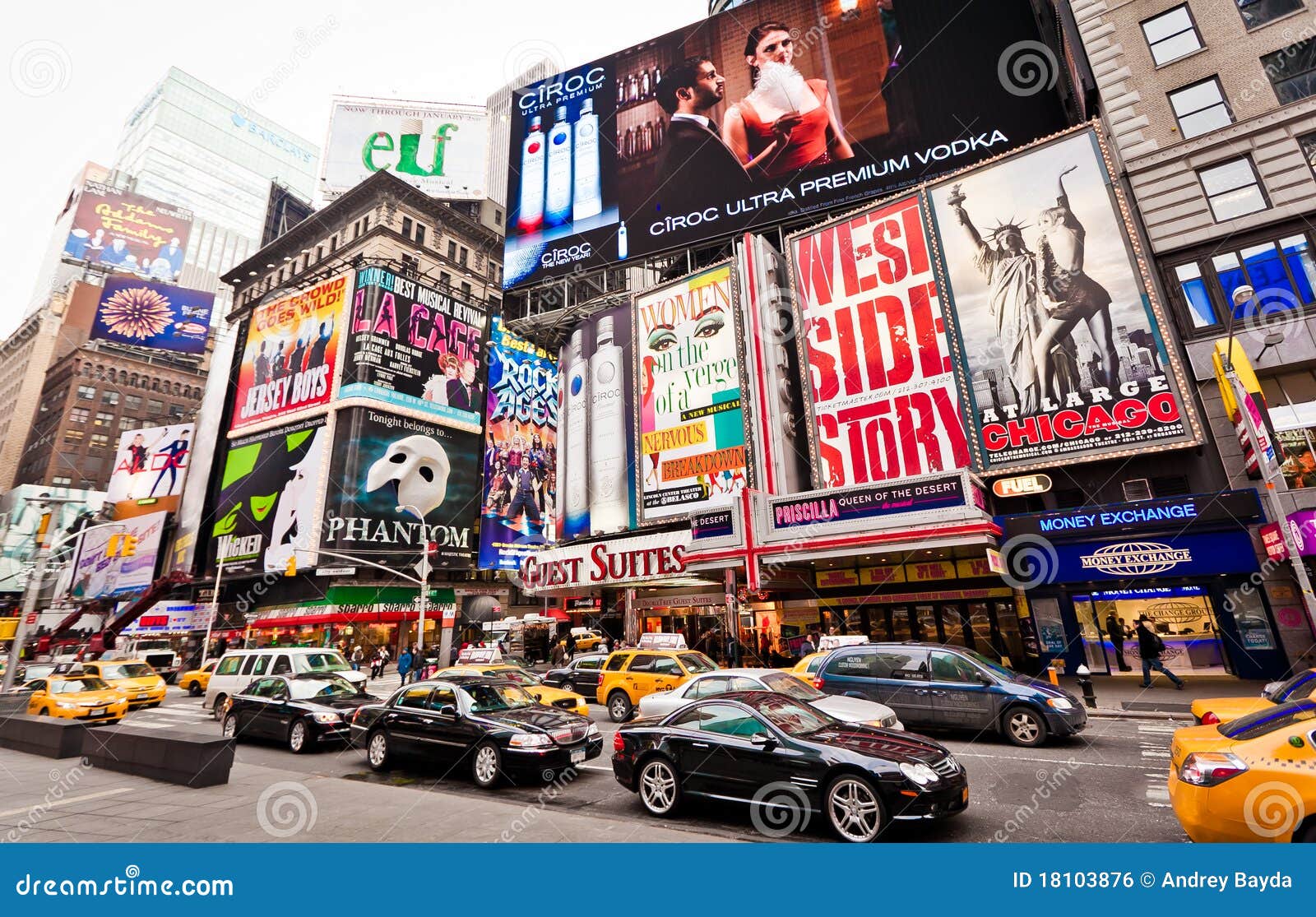 ETimes Square in morning editorial photo. Image of travel - 18103876