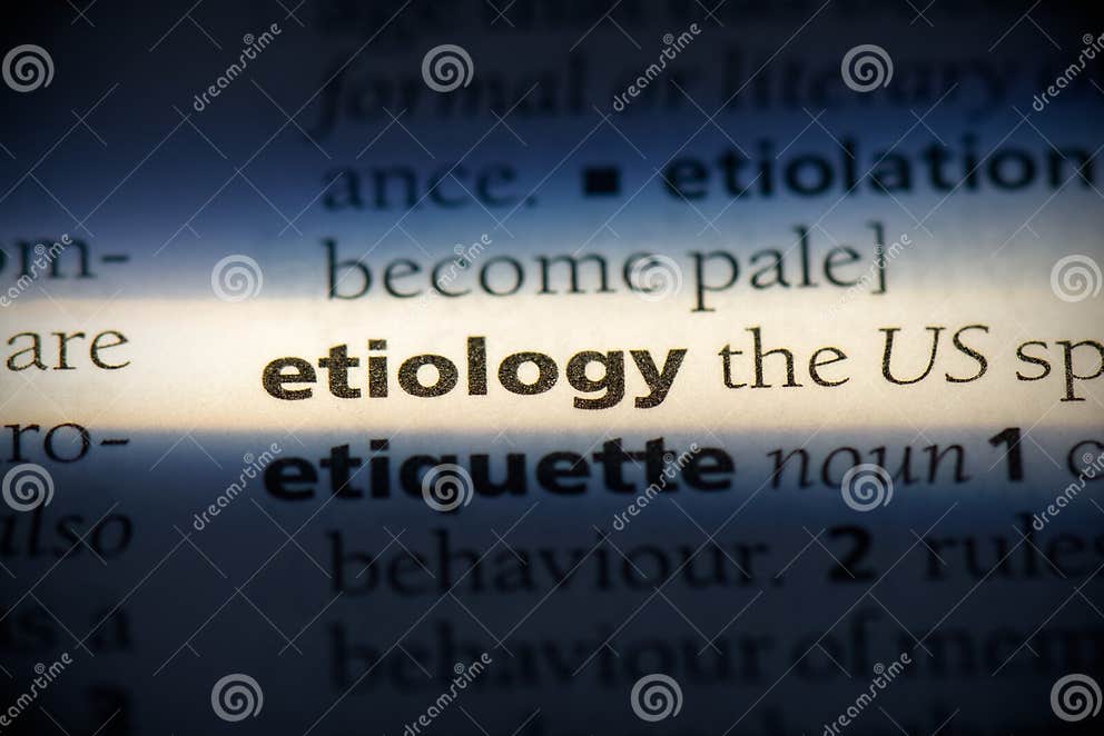 Etiology stock photo. Image of info, etiology, closeup - 161578820