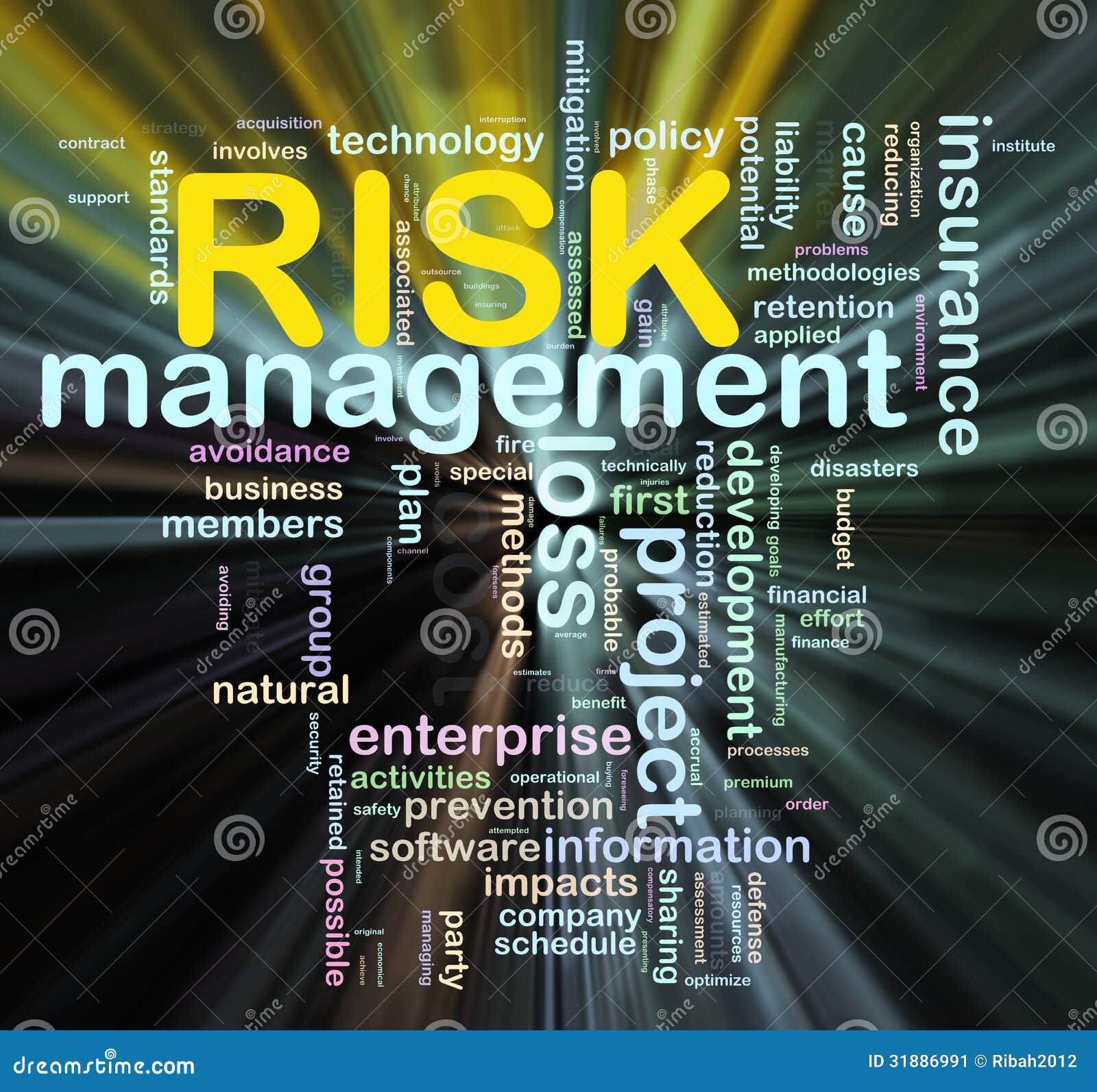 Etiquetas De La Palabra Del Riesgo Stock de ilustración - Ilustración ...