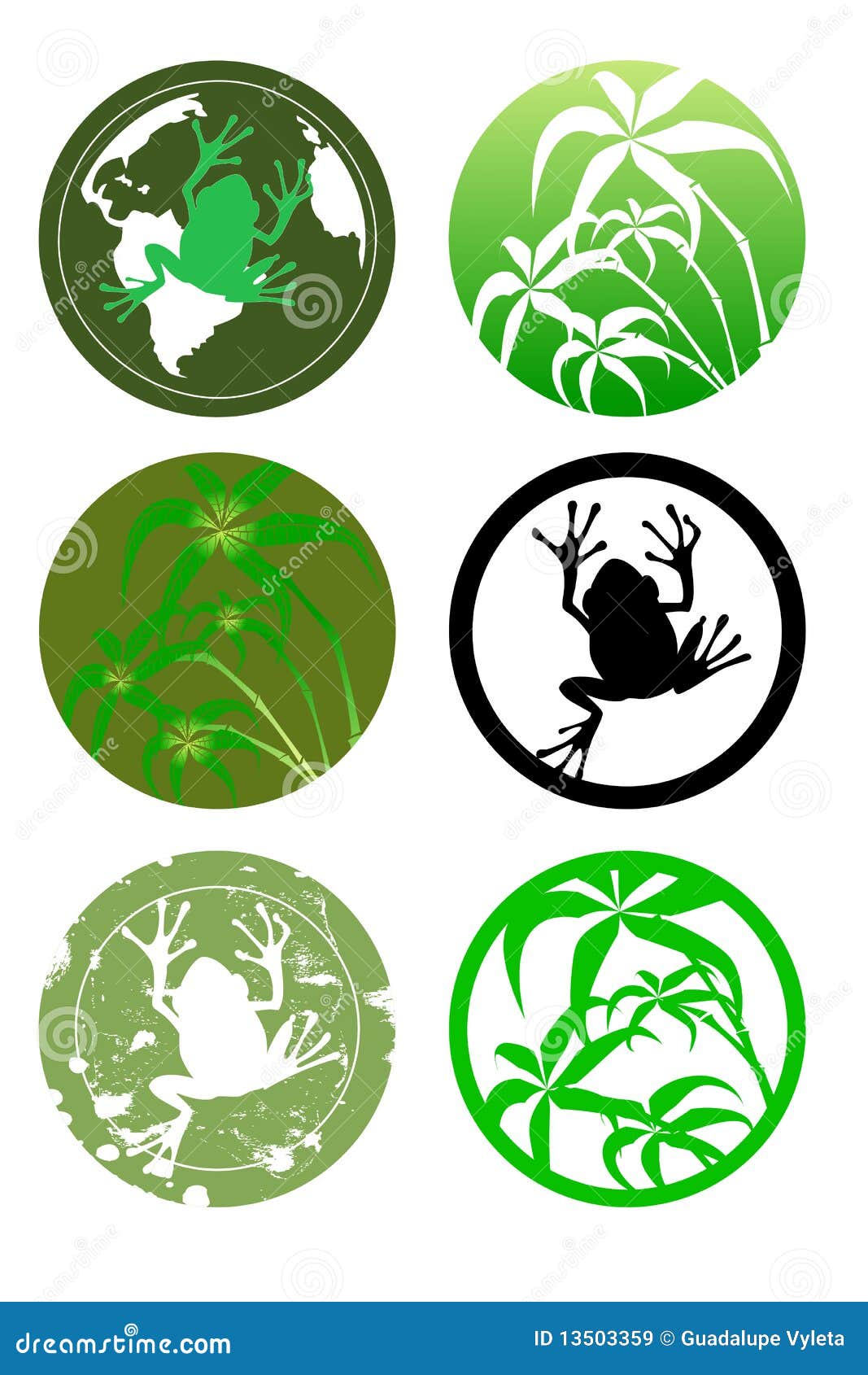 Etiquetas do sapo ilustração do vetor. Ilustração de sapo - 13503359