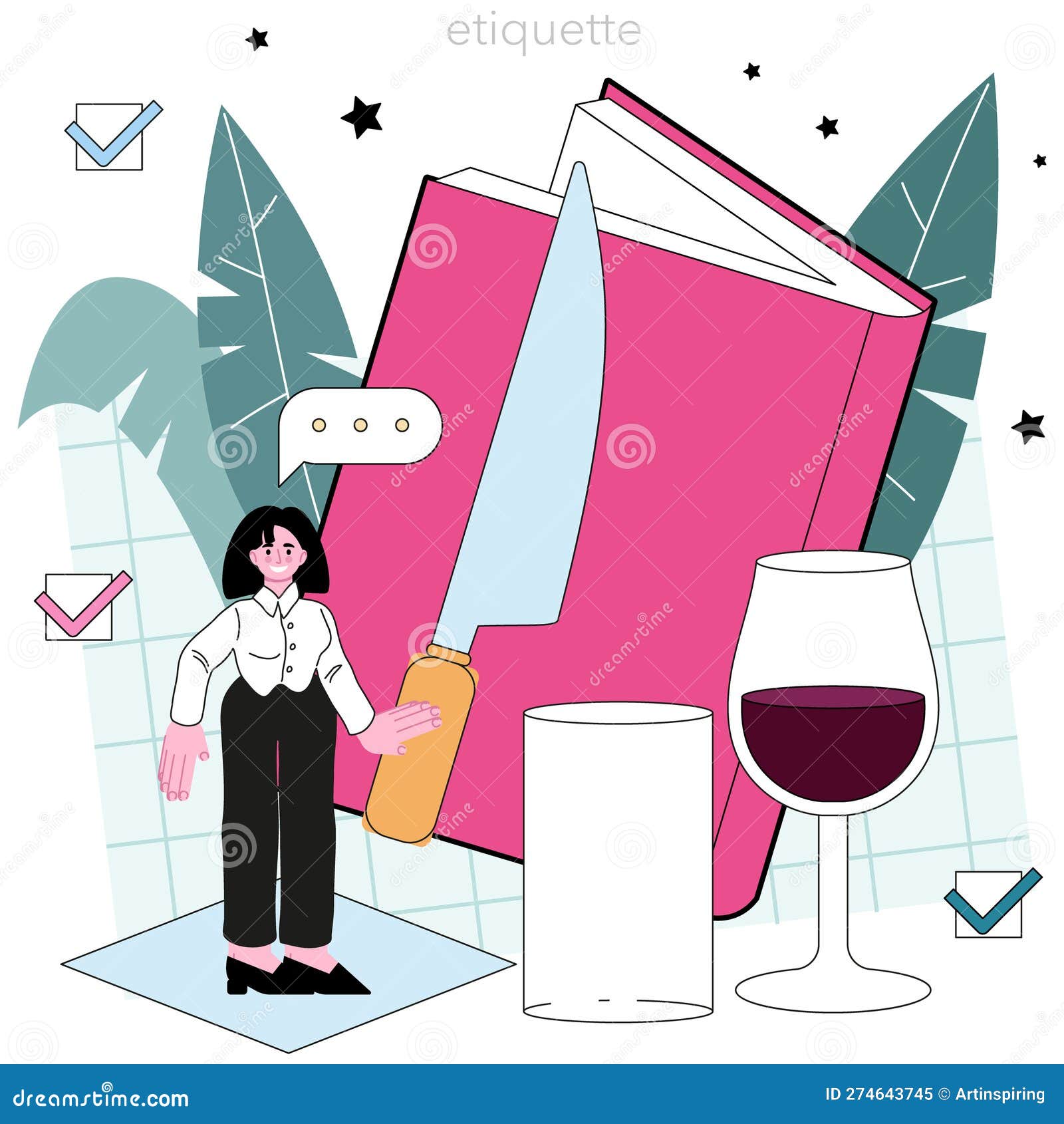 Etiquette Course. Students Learning about Polite and Obedient Behavior ...