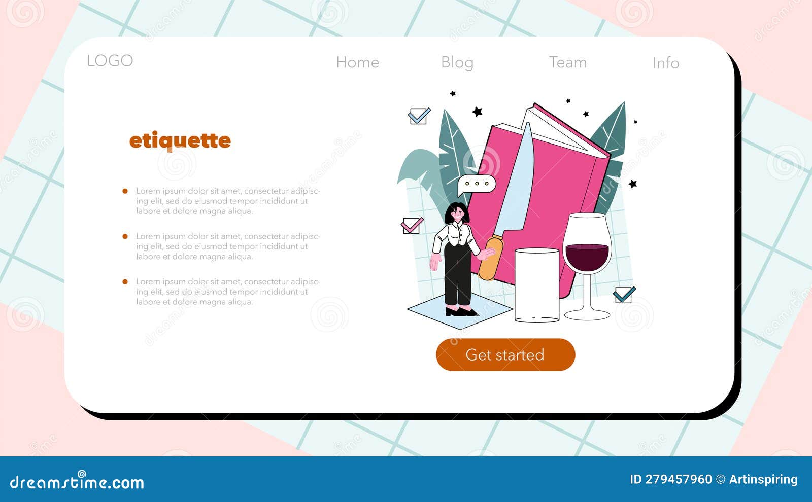 Etiquette Course. Students Learning about Polite and Obedient Behavior ...