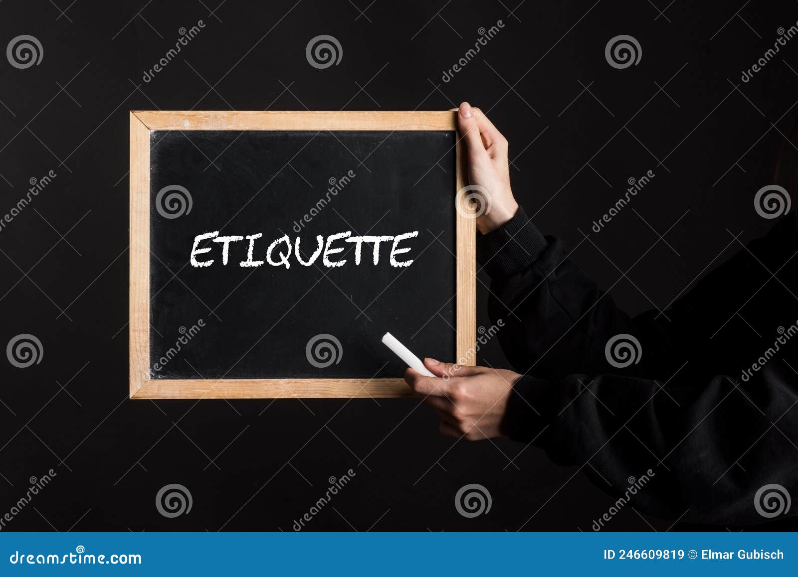 Etiquette and Good Behavior Sign Stock Image - Image of manners, life ...