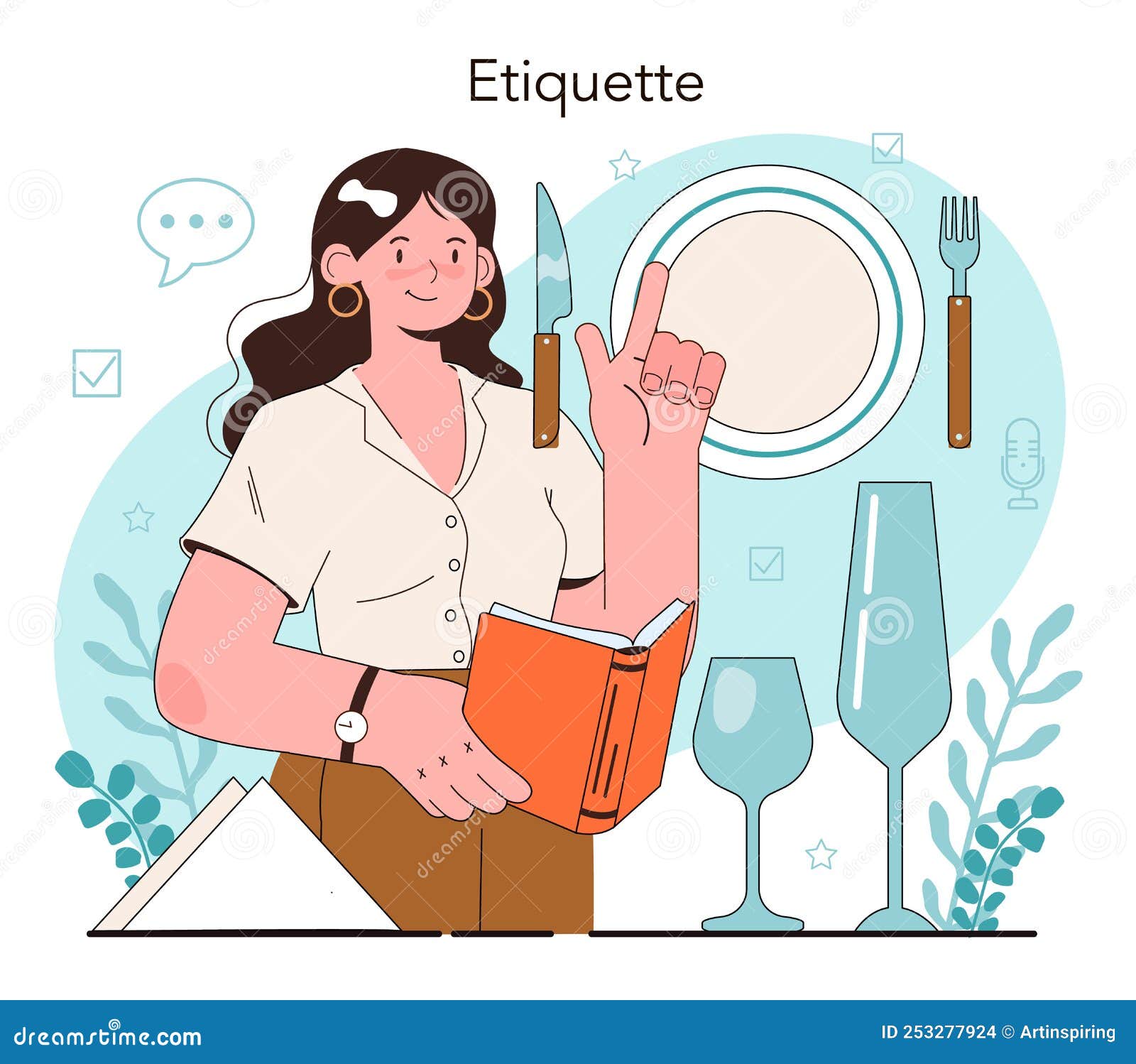 Students Behaving Badly In A Classroom Vector Illustration ...