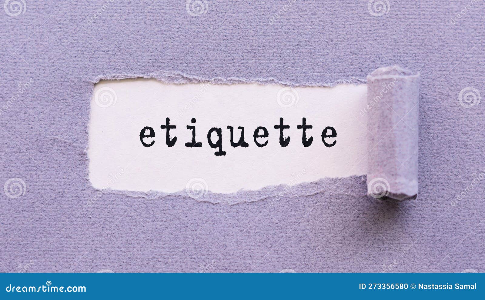Etiquette Symbol. Concept Word `etiquette` On Wooden Circles On A ...