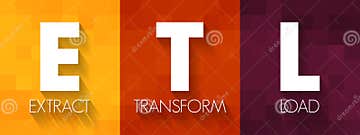 ETL - Extract Transform Load is a Three-phase Process Where Data is ...